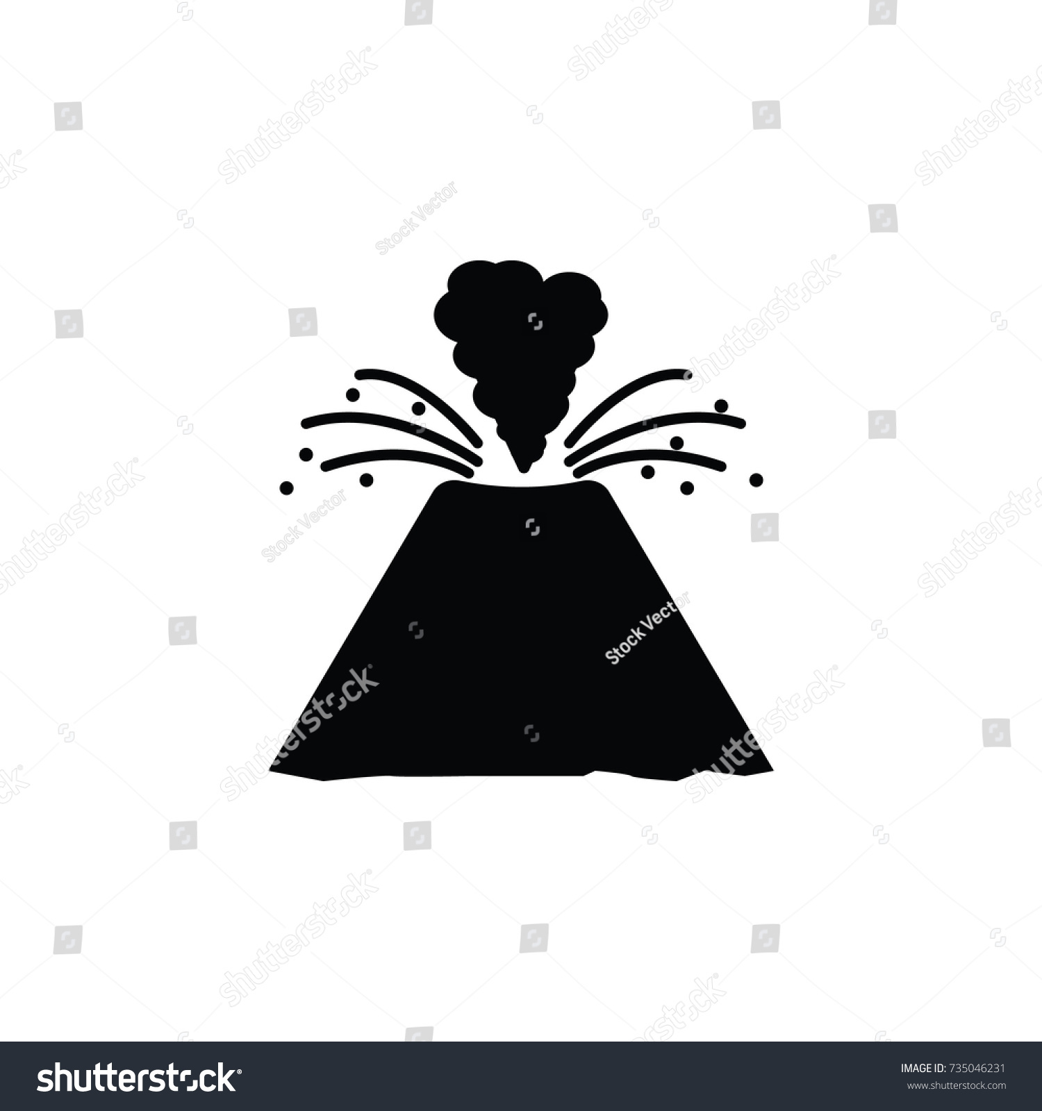 8,410 Eruption icon Stock Illustrations, Images & Vectors | Shutterstock
