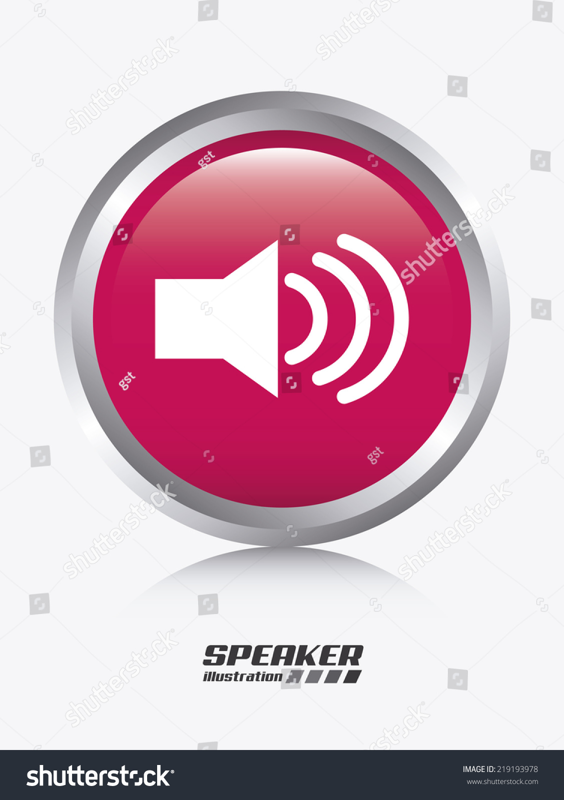 Volume Graphic Design Vector Illustration Stock Vector (Royalty Free ...
