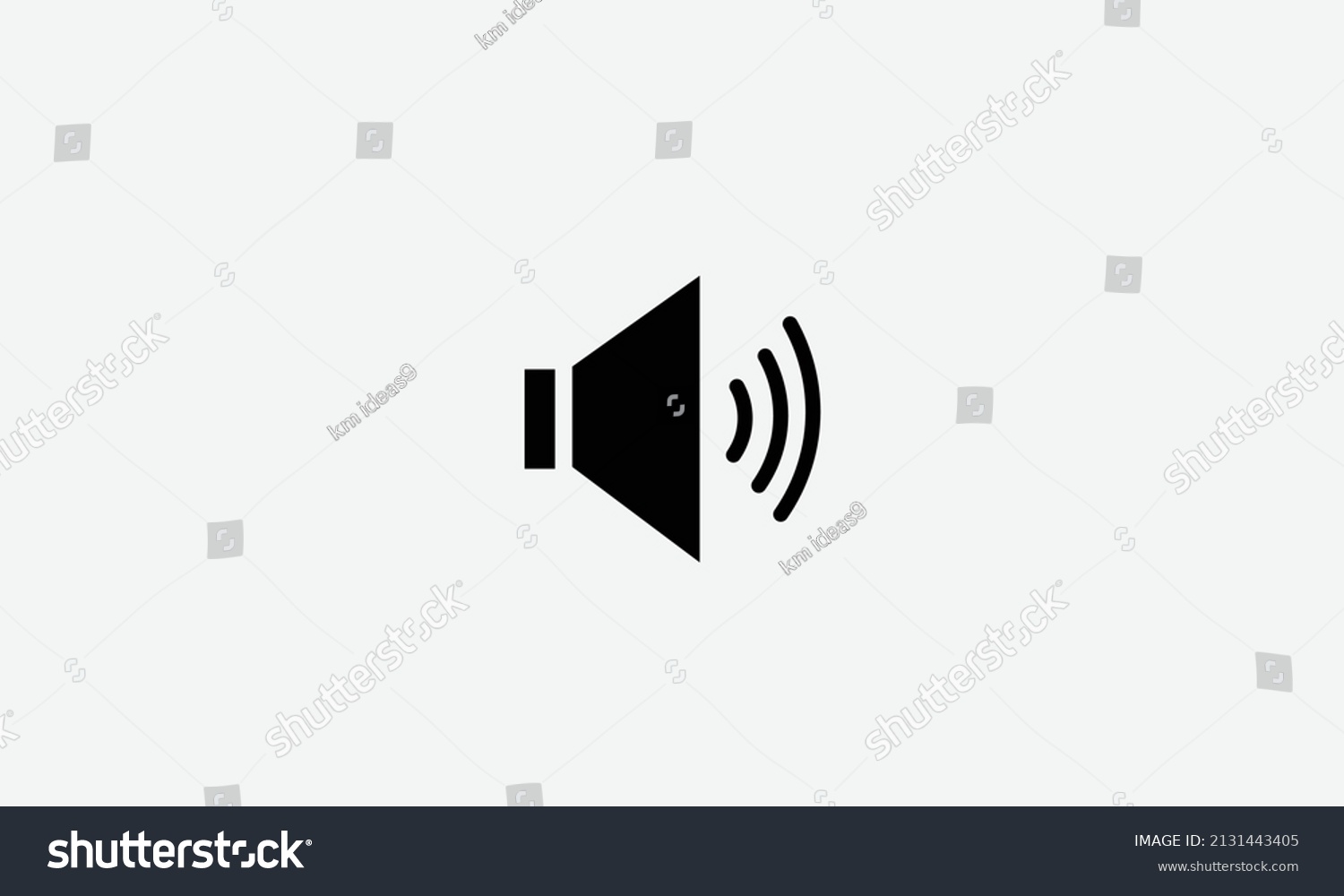 Volume Line Art Vector Icon Stock Vector (Royalty Free) 2131443405 ...
