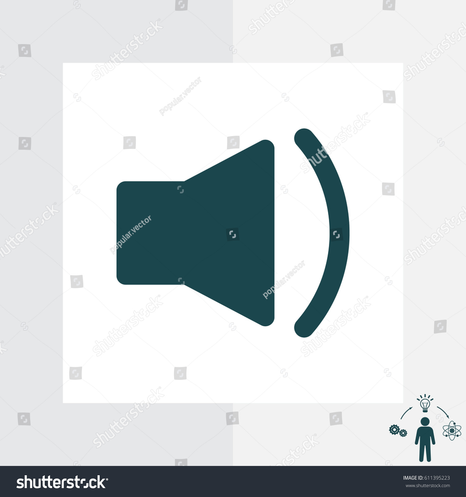 Volume Low Sign Vector Design Website Stock Vector (Royalty Free ...