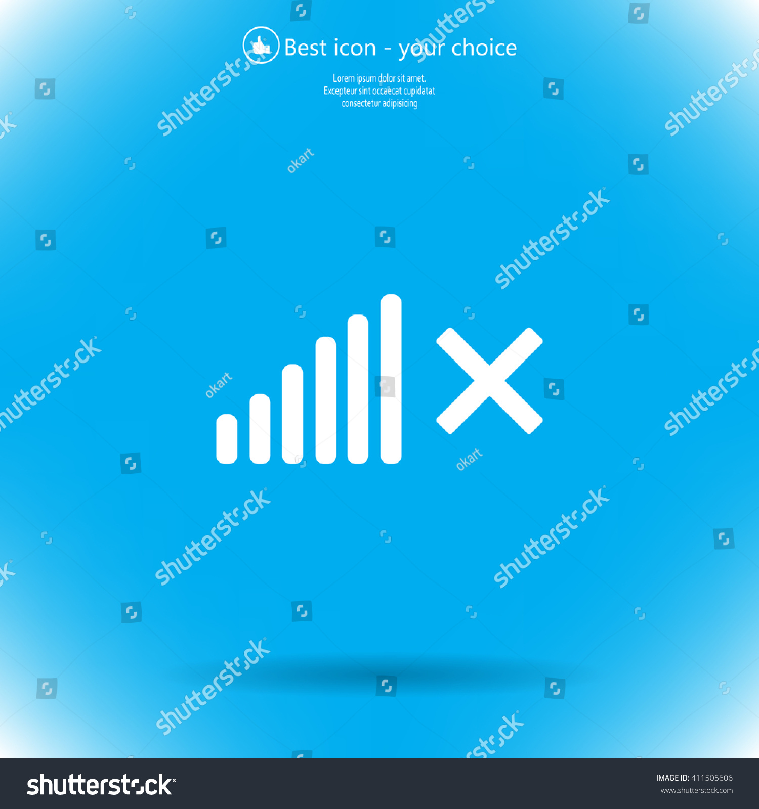 Volume Off Symbol Stock Vector (Royalty Free) 411505606 | Shutterstock