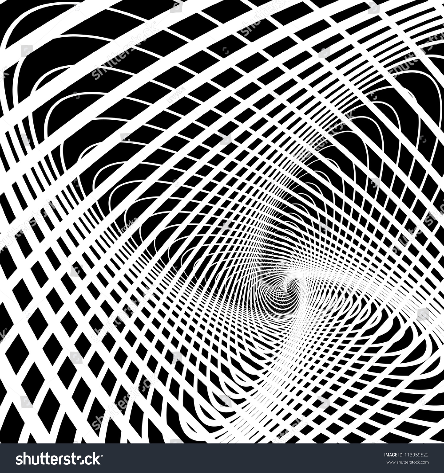 Vortex Movement Optical Illusion Abstract Background Image vectorielle ...