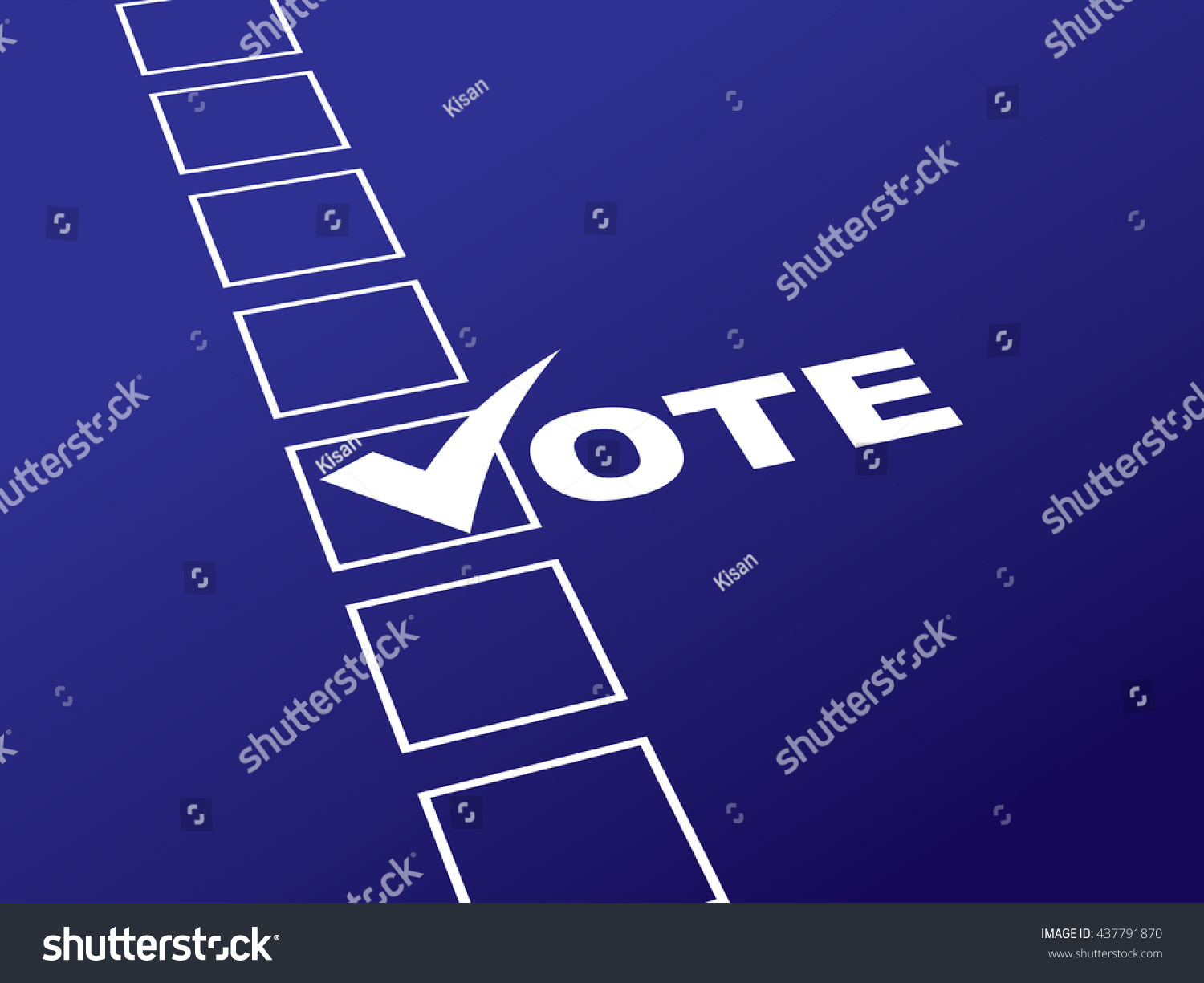 Voting Symbols Vector Stock Vector (Royalty Free) 437791870 | Shutterstock