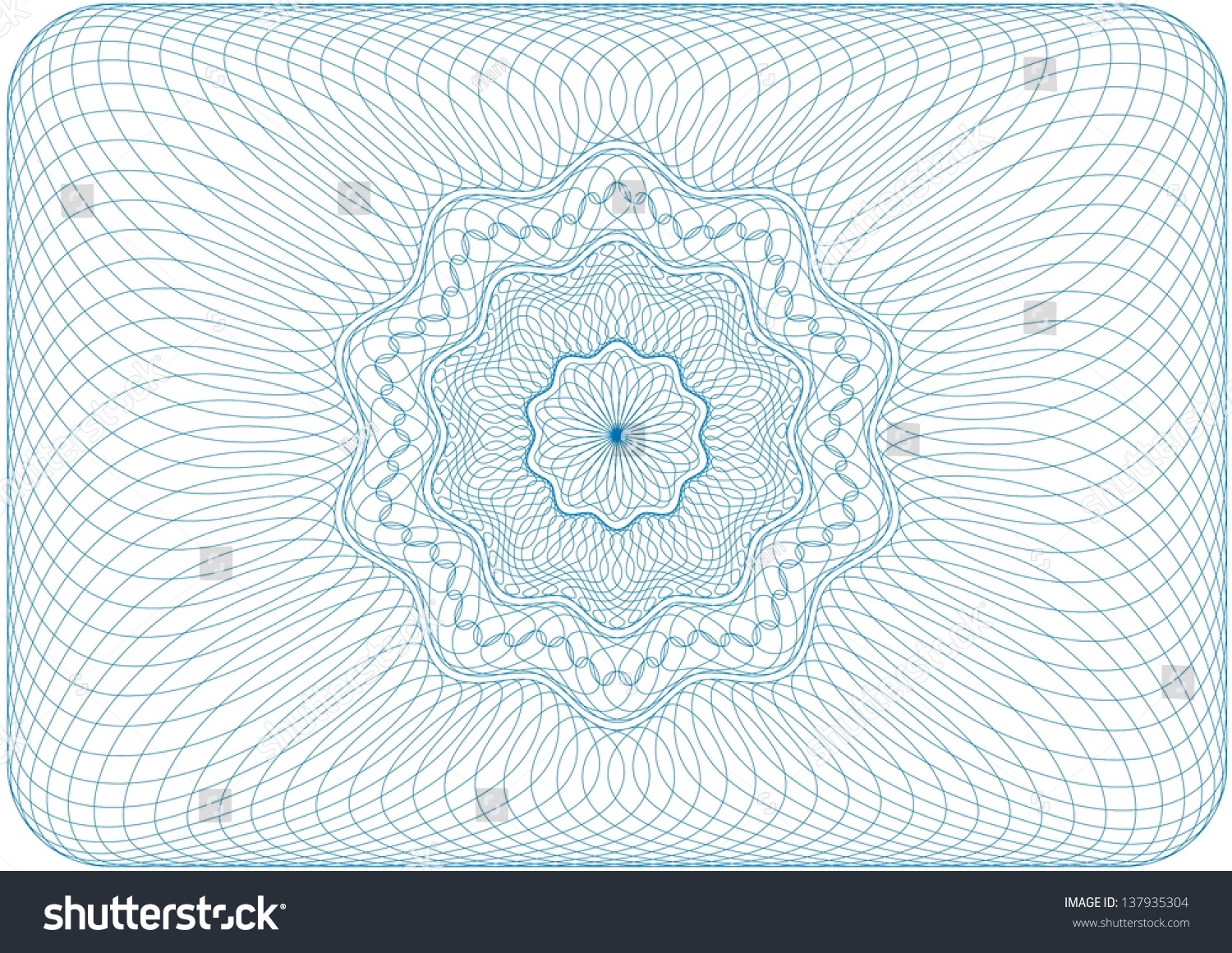 Voucher Size A4 Stock Vector (Royalty Free) 137935304 | Shutterstock
