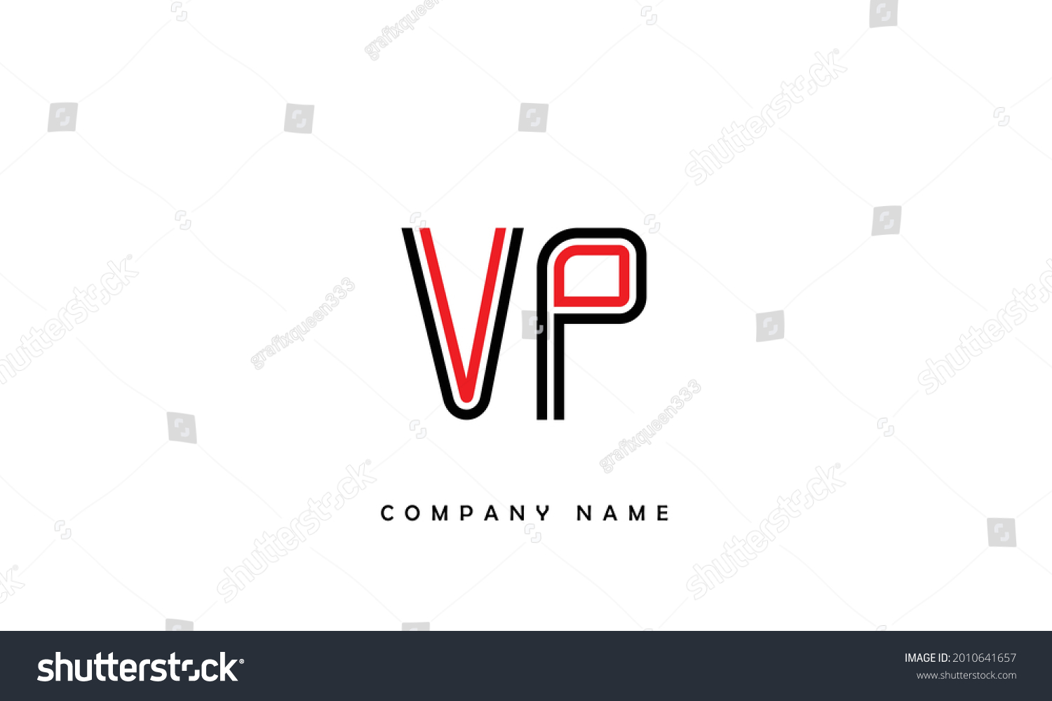 Vp Pv Alphabets Letters Logo Monogram Stock Vector (Royalty Free ...