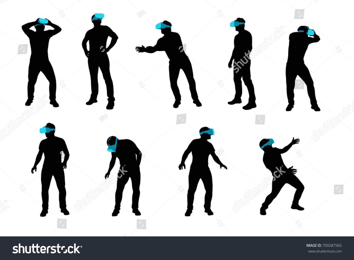 1,758 Vr headset silhouette Images, Stock Photos & Vectors | Shutterstock