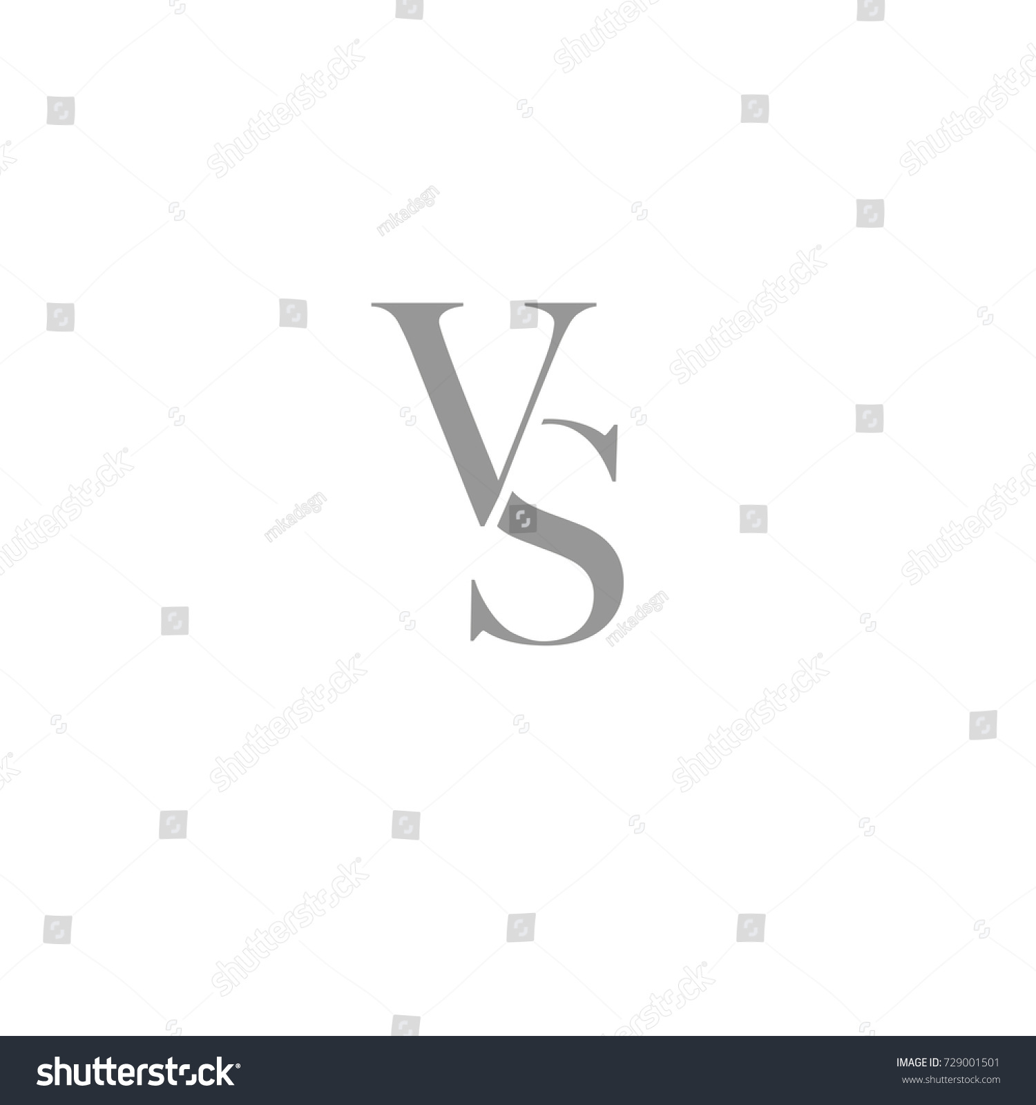 Vs Letter Logo Icon Vector Element Stock Vector (Royalty Free ...