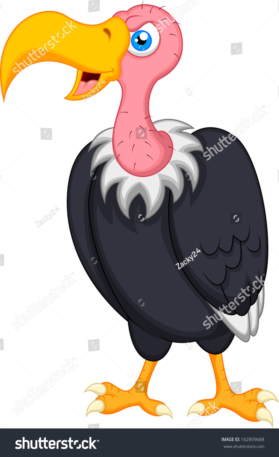 Vulture Cartoon 스톡 벡터(사용료 없음) 162859688 - Shutterstock