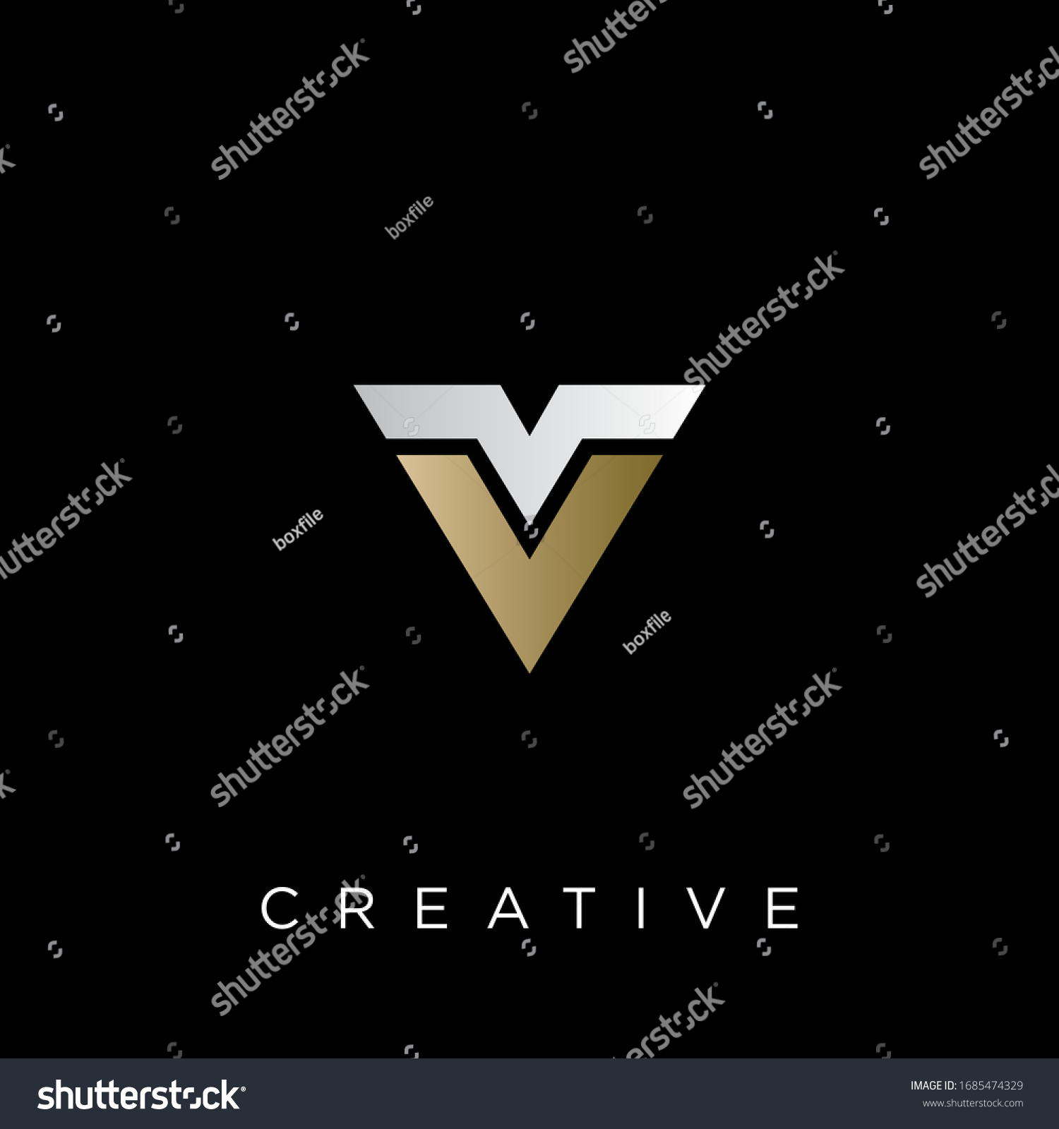 Vv Logo Modern Design Icon Vector Stock Vector (Royalty Free ...