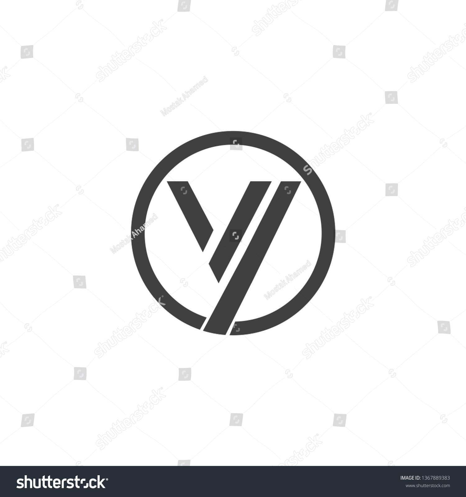 Vy Logo Letter 库存矢量图（免版税）1367889383 | Shutterstock
