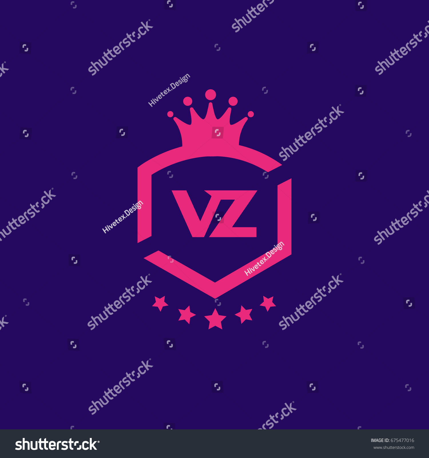 Vz Logo Stock Vector (Royalty Free) 675477016 | Shutterstock