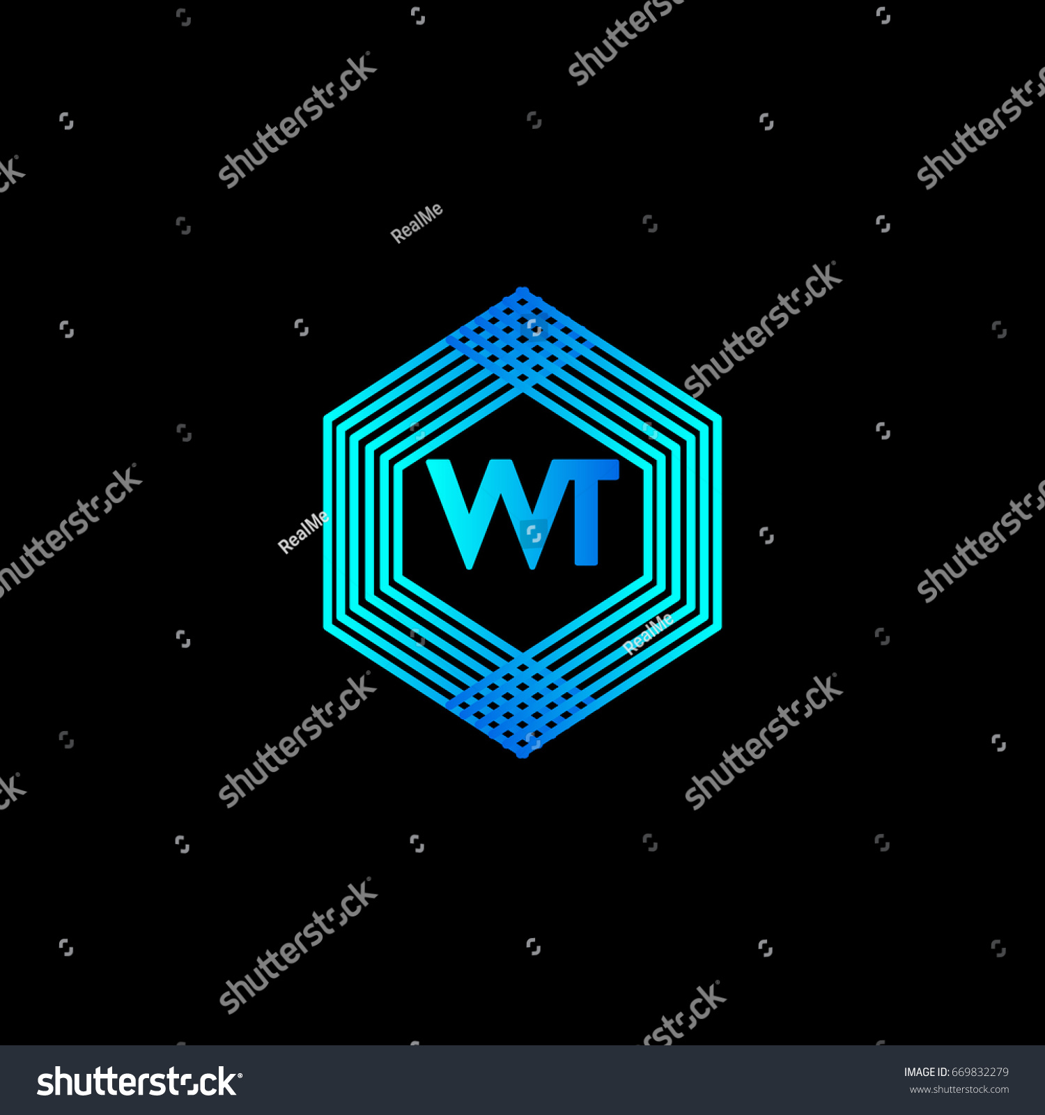 W T Logo Stock Vector (Royalty Free) 669832279 | Shutterstock
