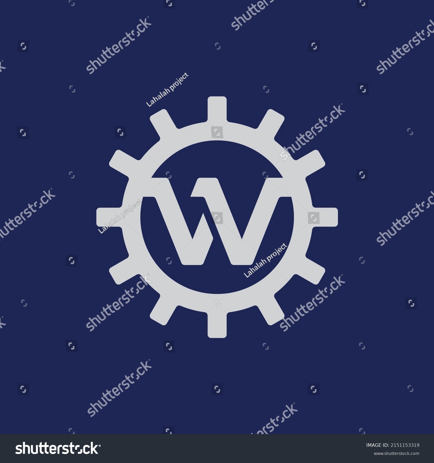 W Tech Logo Simple Modern Eps Stock Vector (Royalty Free) 2151153319 ...