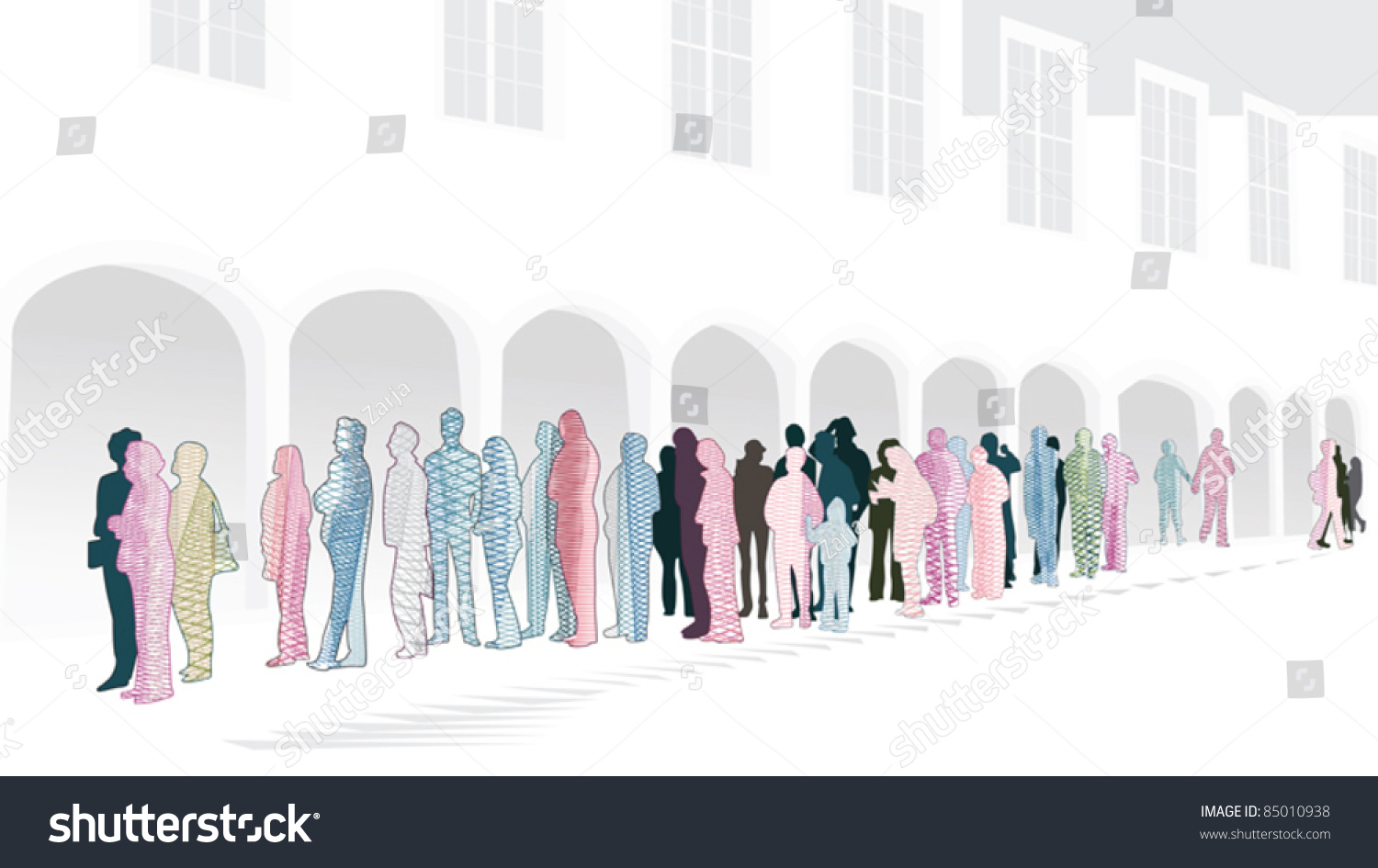 Waiting Stock Vector (Royalty Free) 85010938 | Shutterstock
