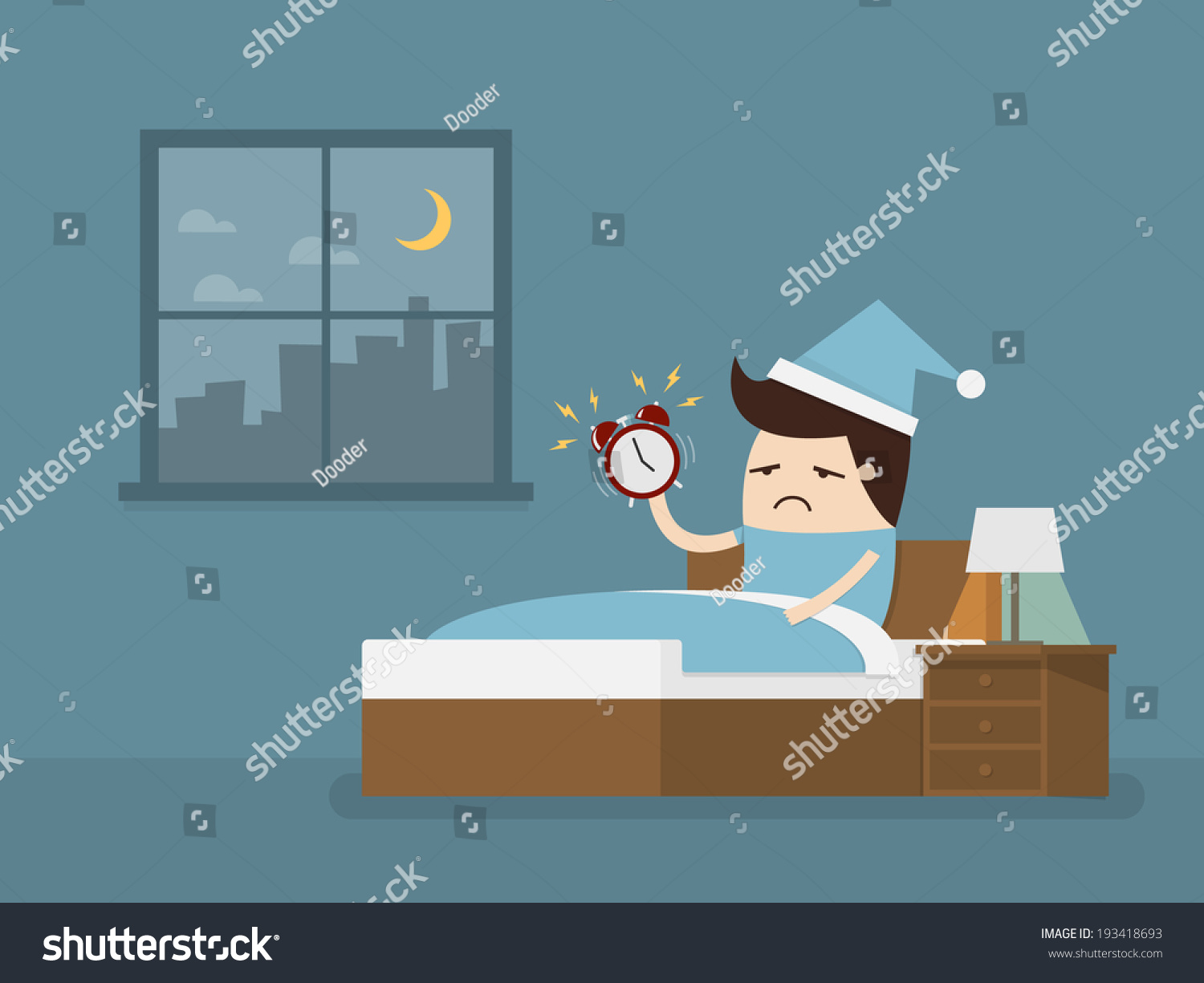 332 Wake up late man Stock Illustrations, Images & Vectors | Shutterstock