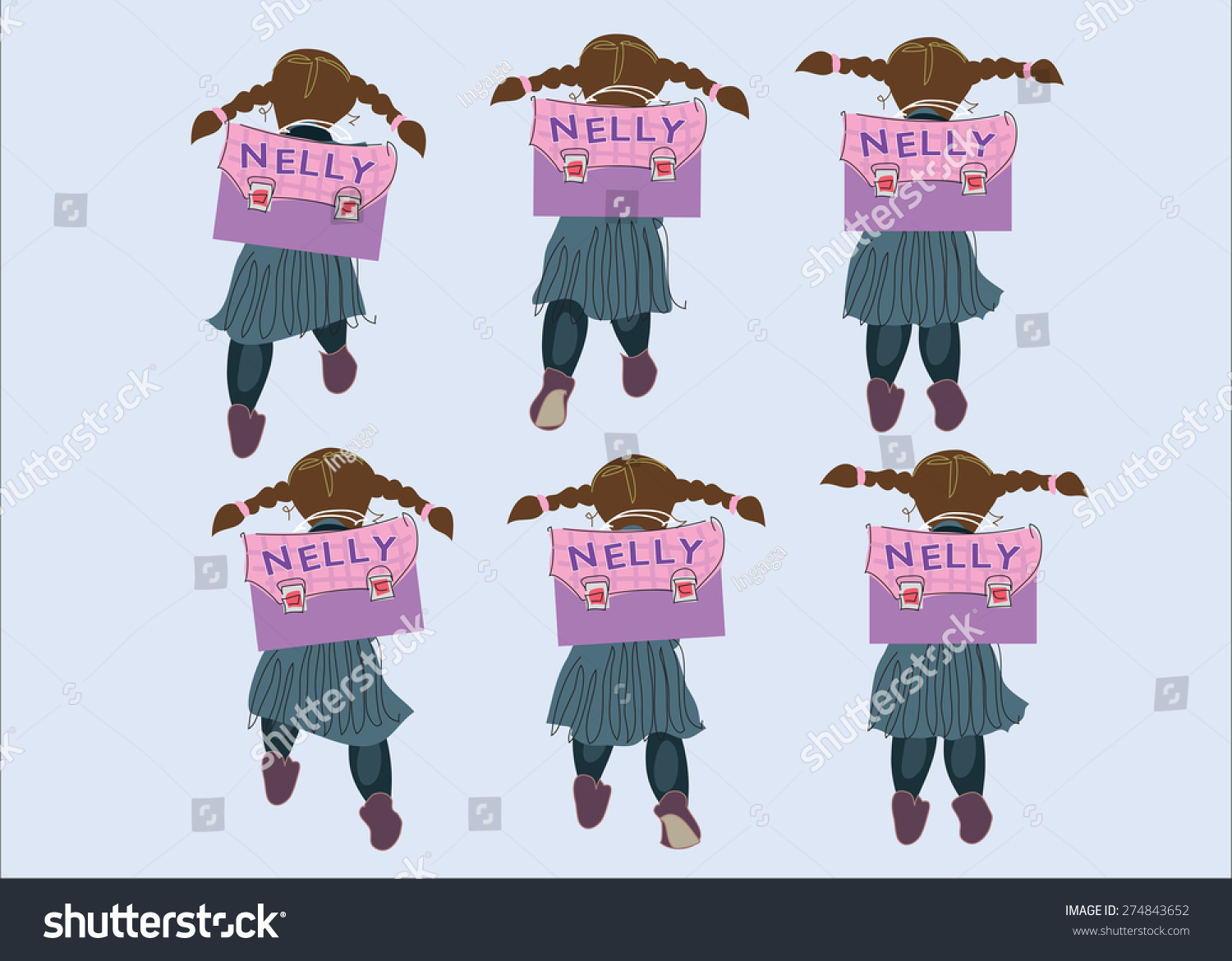 Walking Motion Storyboard Vector Stock Vector (Royalty Free) 274843652 ...
