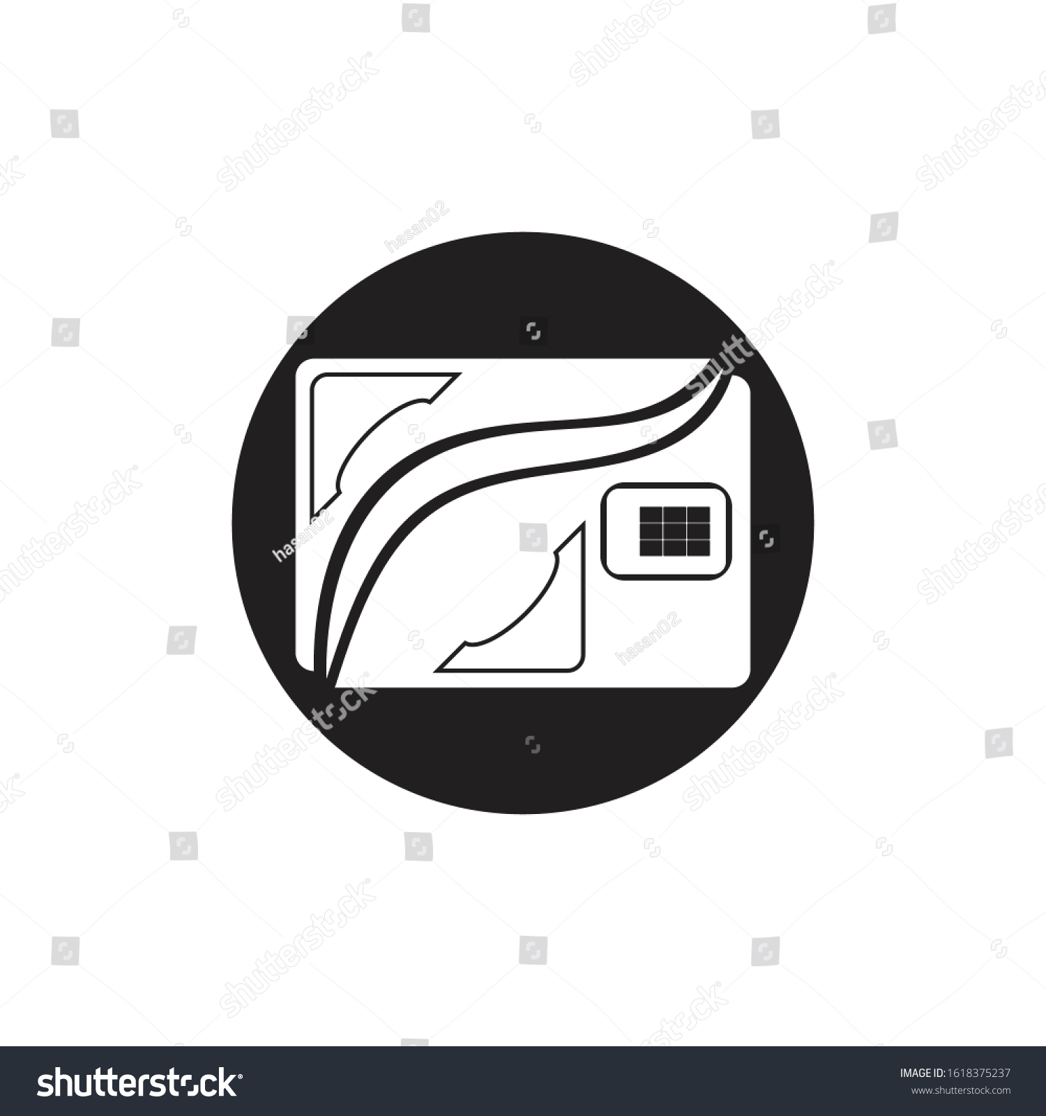 Wallet Logo Vector Template Illustration Stock Vector (Royalty Free ...