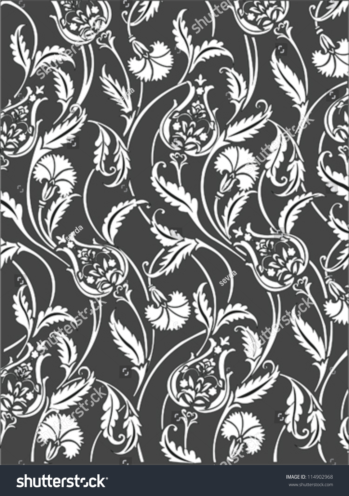 Wallpaper Vintage Vector Design Background Stock Vector (Royalty Free ...
