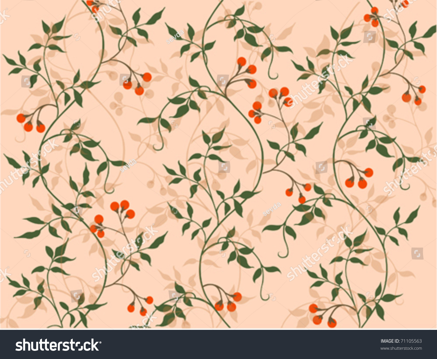 Wallpaper Vintage Vector Design Background: เวกเตอร์สต็อก (ปลอดค่า ...