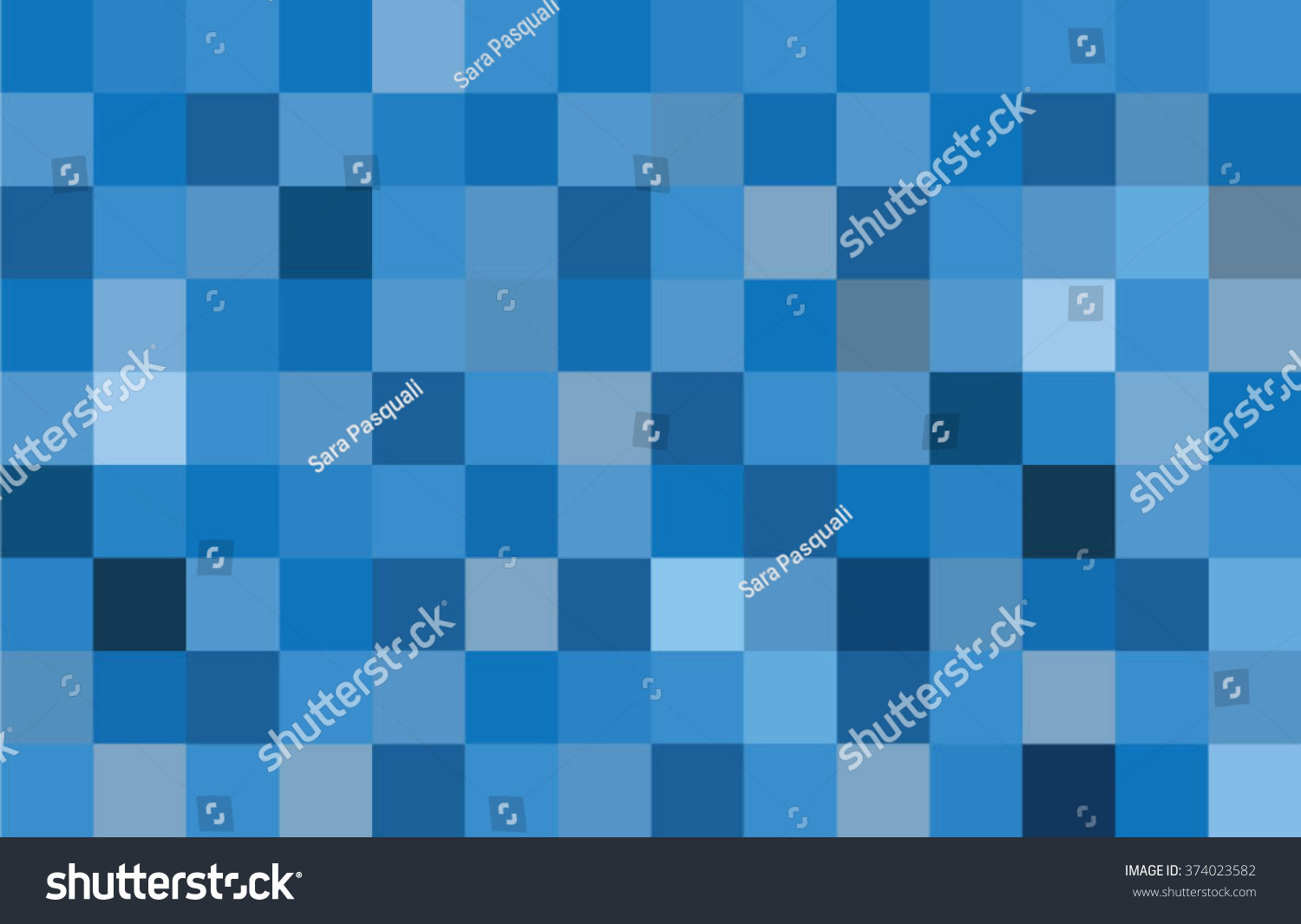 Wallpaper Blue Pixel Stock Vector (Royalty Free) 374023582 | Shutterstock