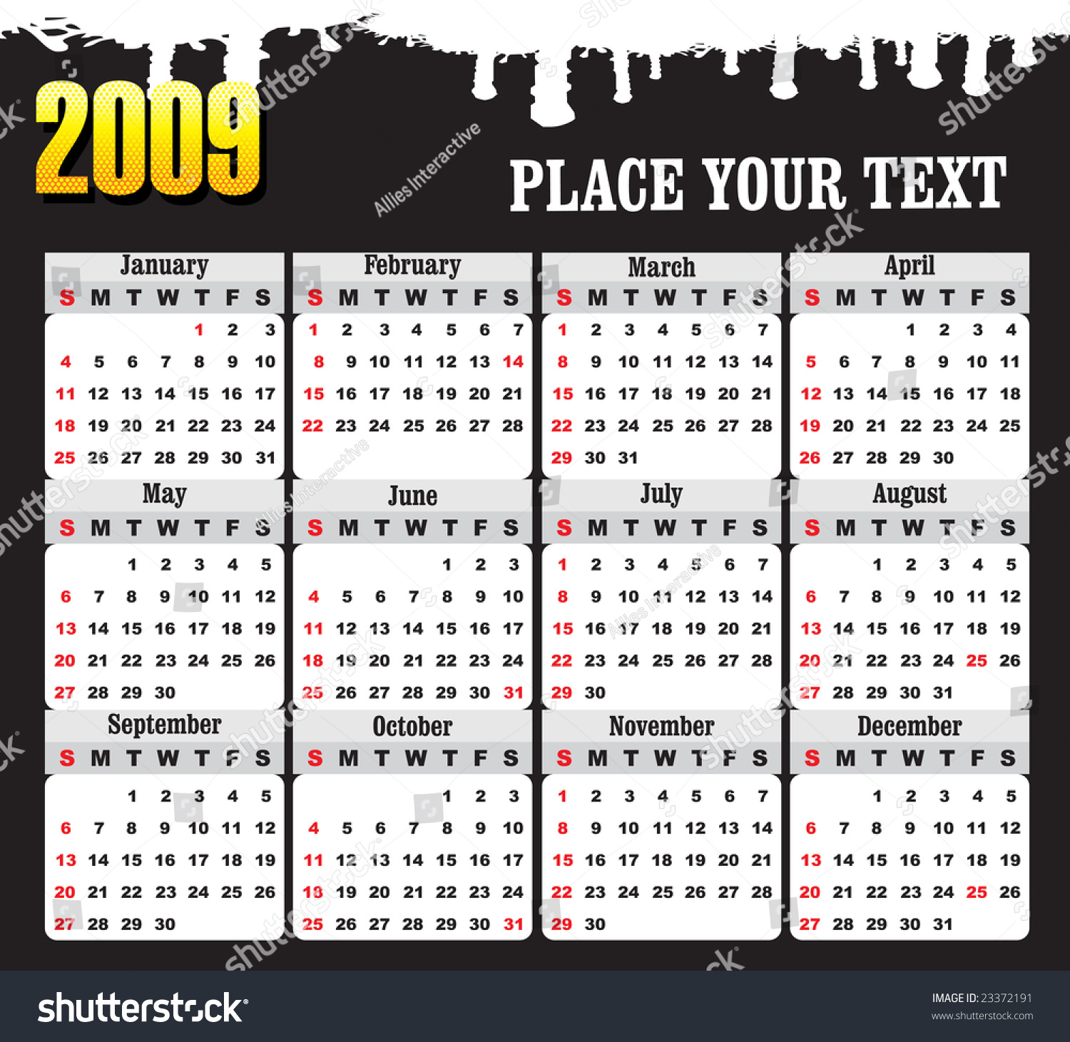 2009 Calendar