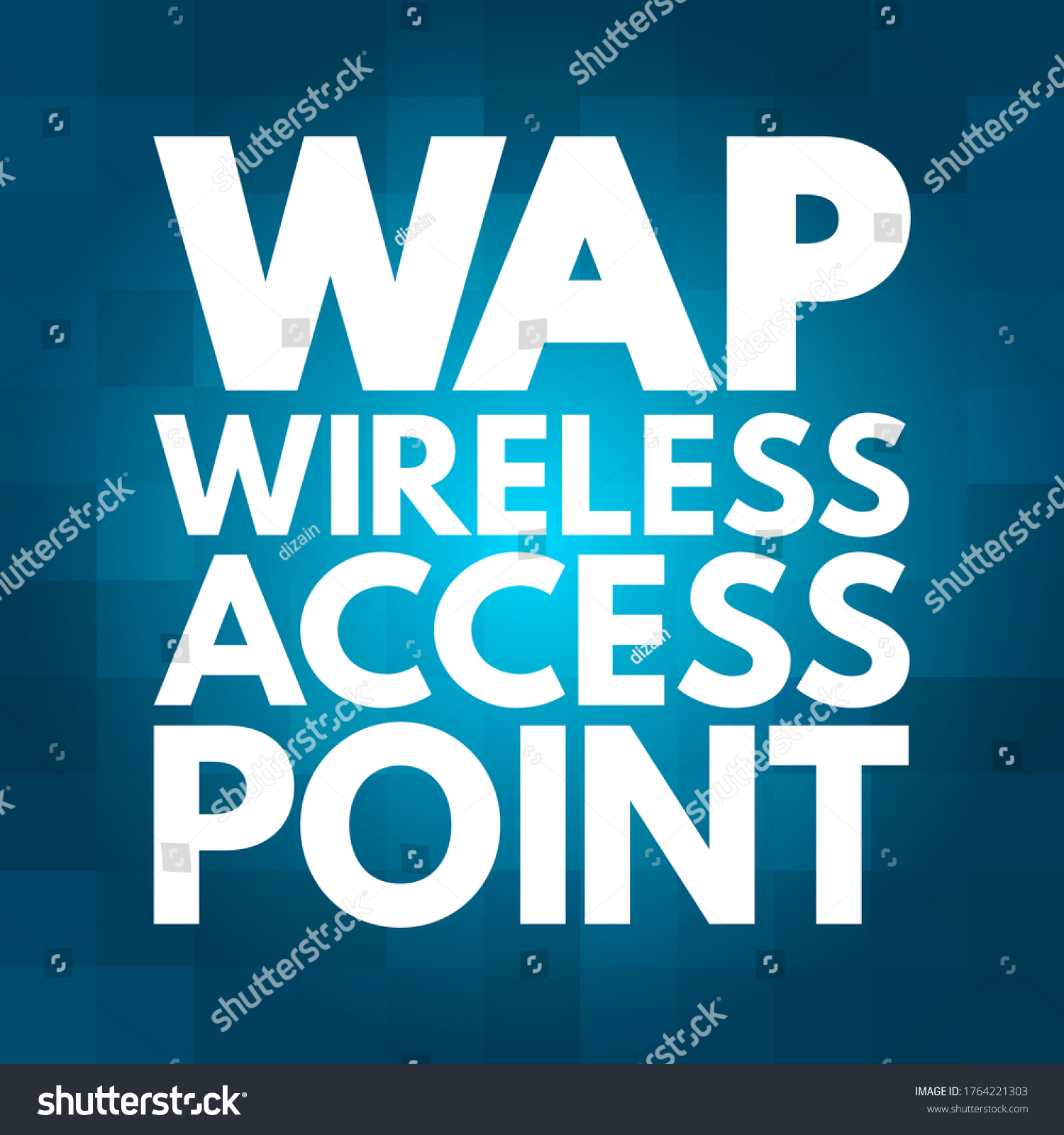 Wap Wireless Access Point Acronym Technology: เวกเตอร์สต็อก (ปลอดค่า ...