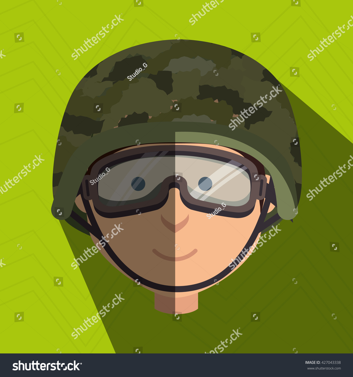 War Soldier Design Stock Vector (Royalty Free) 427043338 | Shutterstock