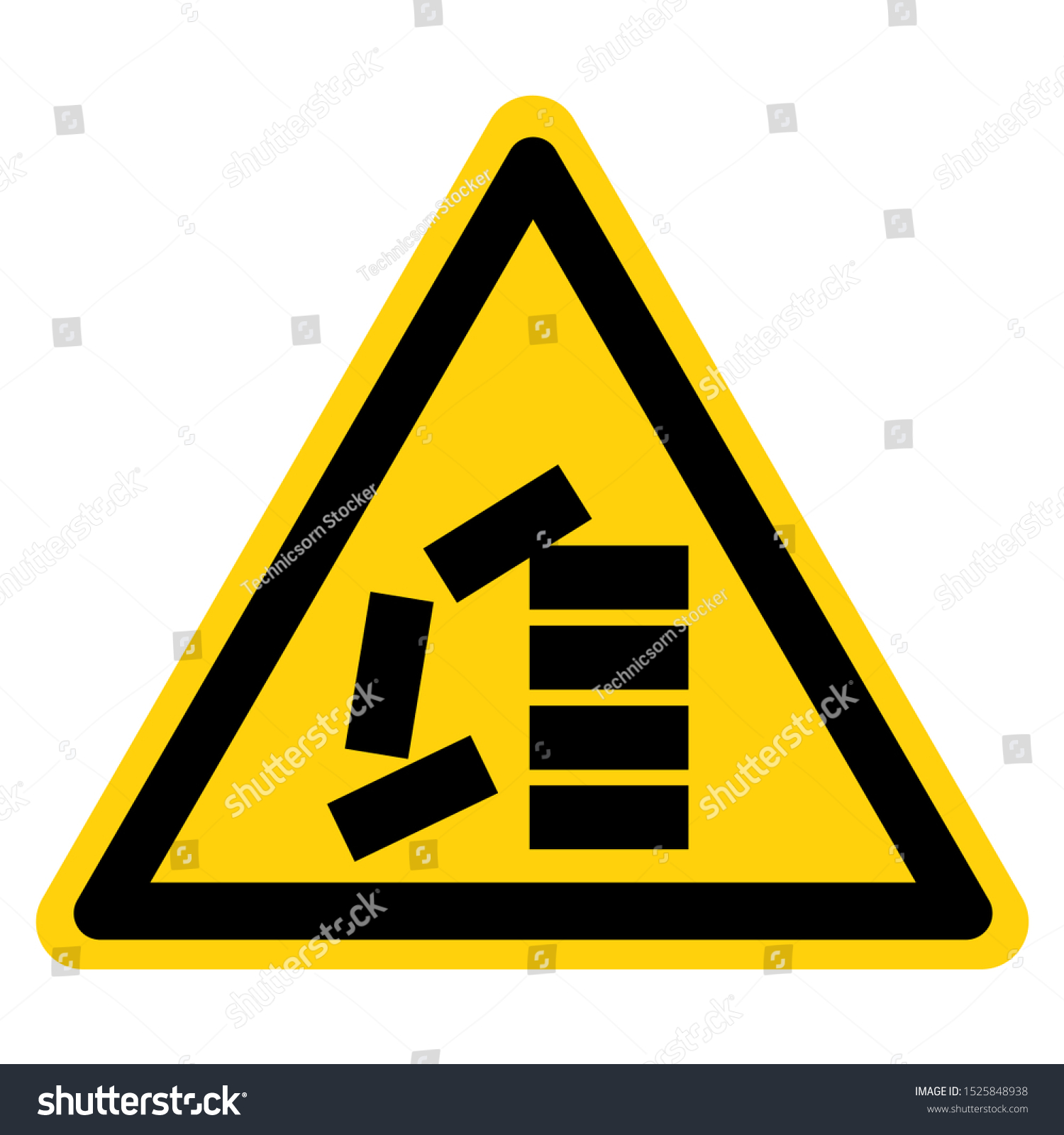 Warning Stack Correctly Symbol Sign Vector Stock Vector (Royalty Free ...