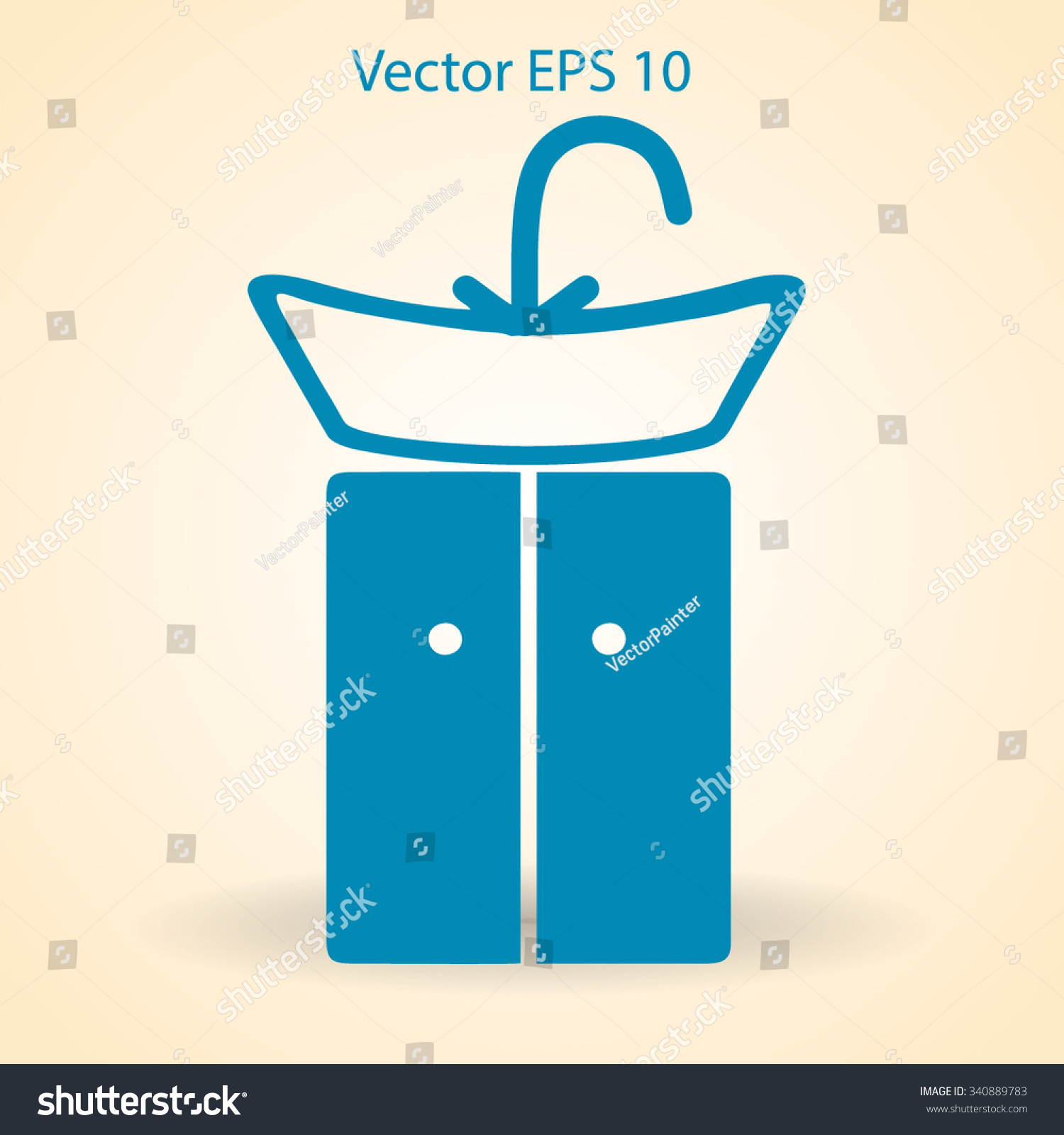 Washhand Basin Vector Illustration Stock Vector (Royalty Free ...