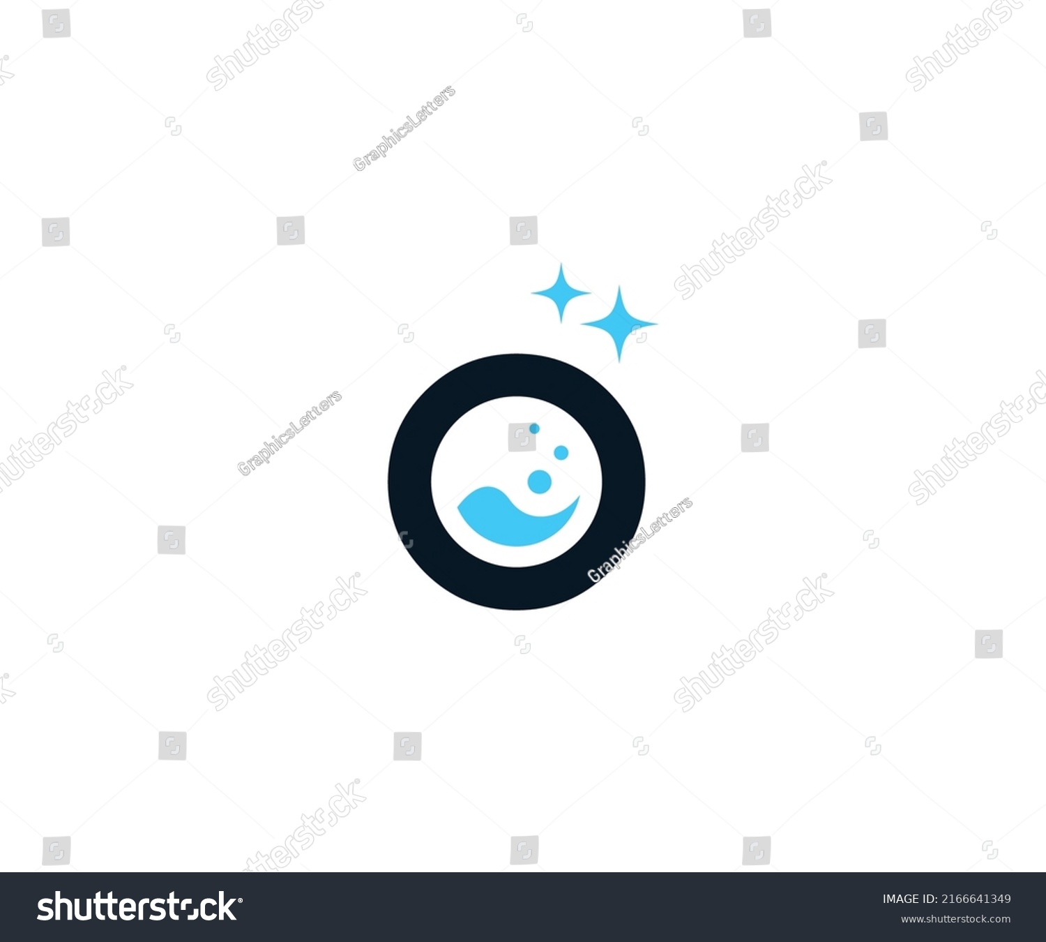 Wash Logo Design Vector Template Stock Vector (Royalty Free) 2166641349 ...