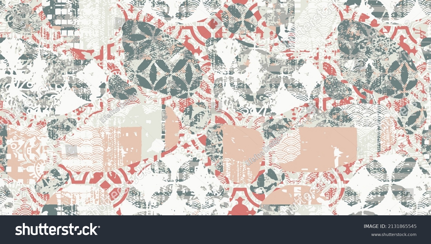 Washed Coat Surface Tile Jacquard Texture Stock Vector (Royalty Free ...