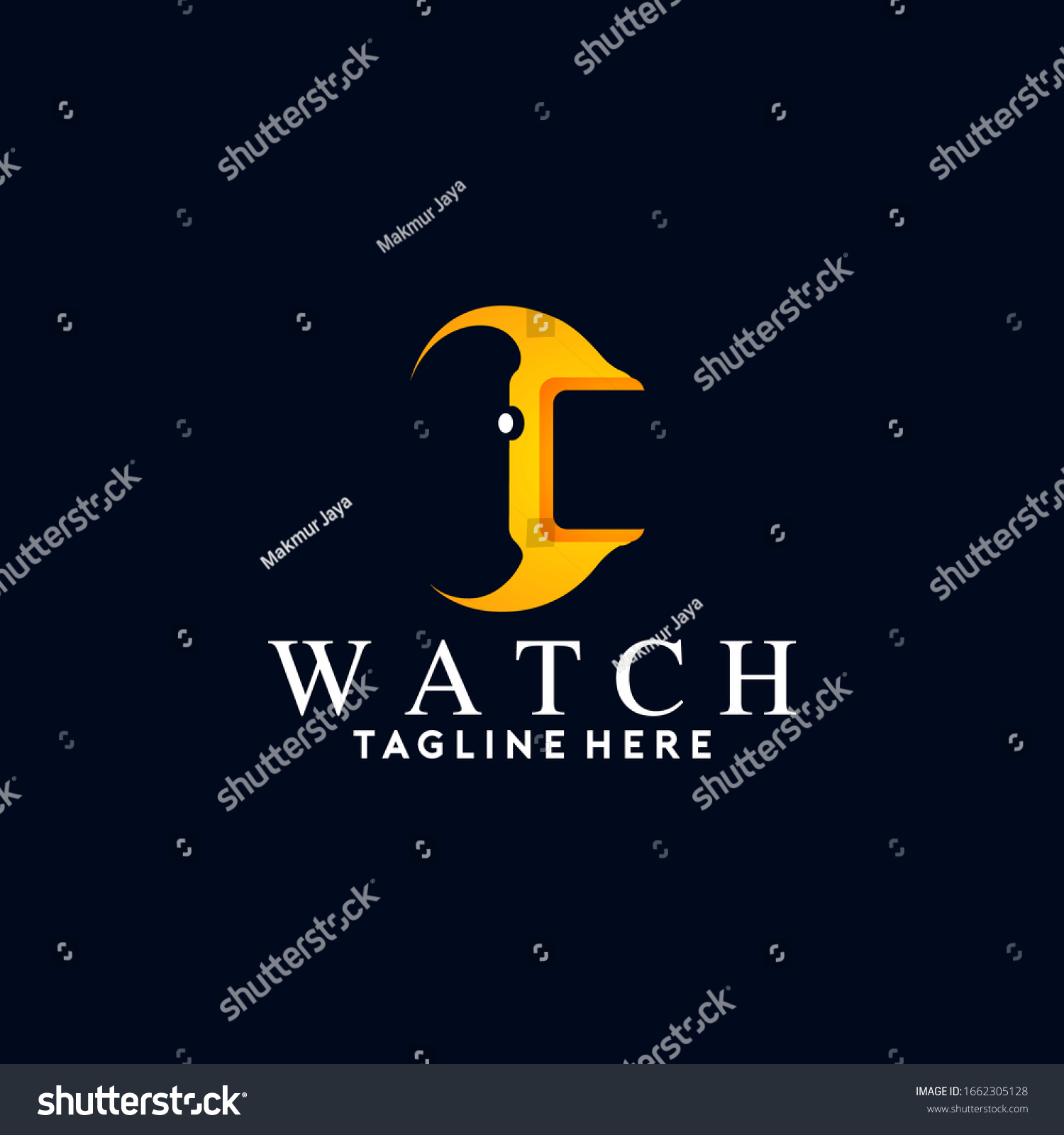 Watch Logo Vector Template Design Idea Stock Vector (Royalty Free ...