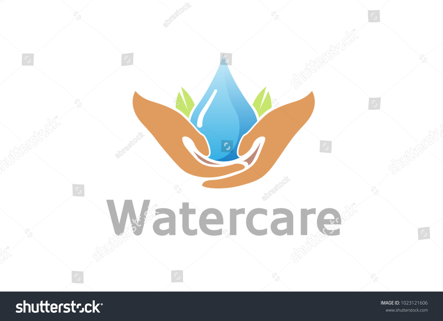 Water Care Hands Holding Drop Logo Stock Vector (Royalty Free) 1023121606 Water Care Hands Holding Drop Logo Stock Vector (Royalty Free) 1023121606
