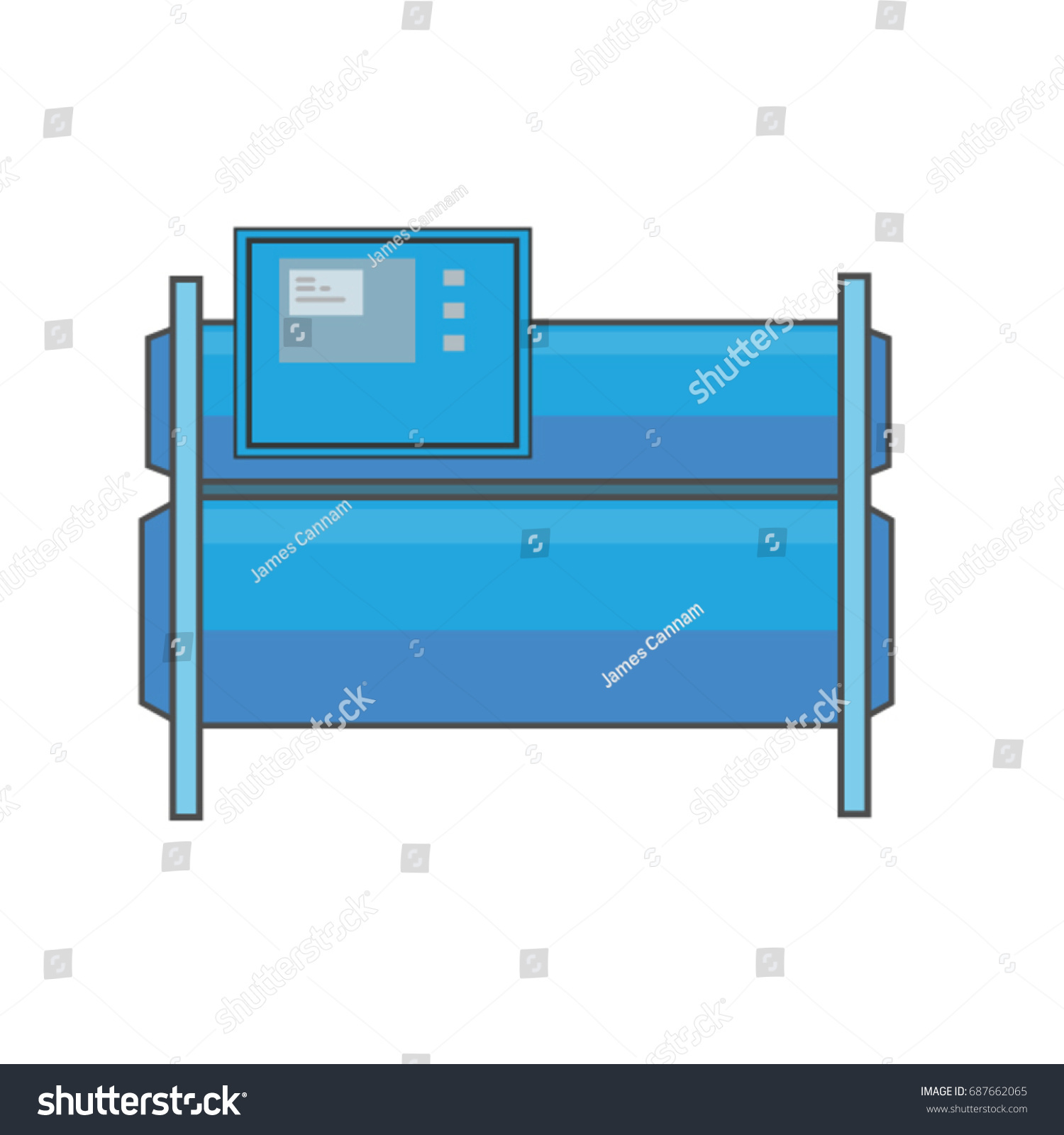Water Cooled Chiller: เวกเตอร์สต็อก (ปลอดค่าลิขสิทธิ์) 687662065 ...