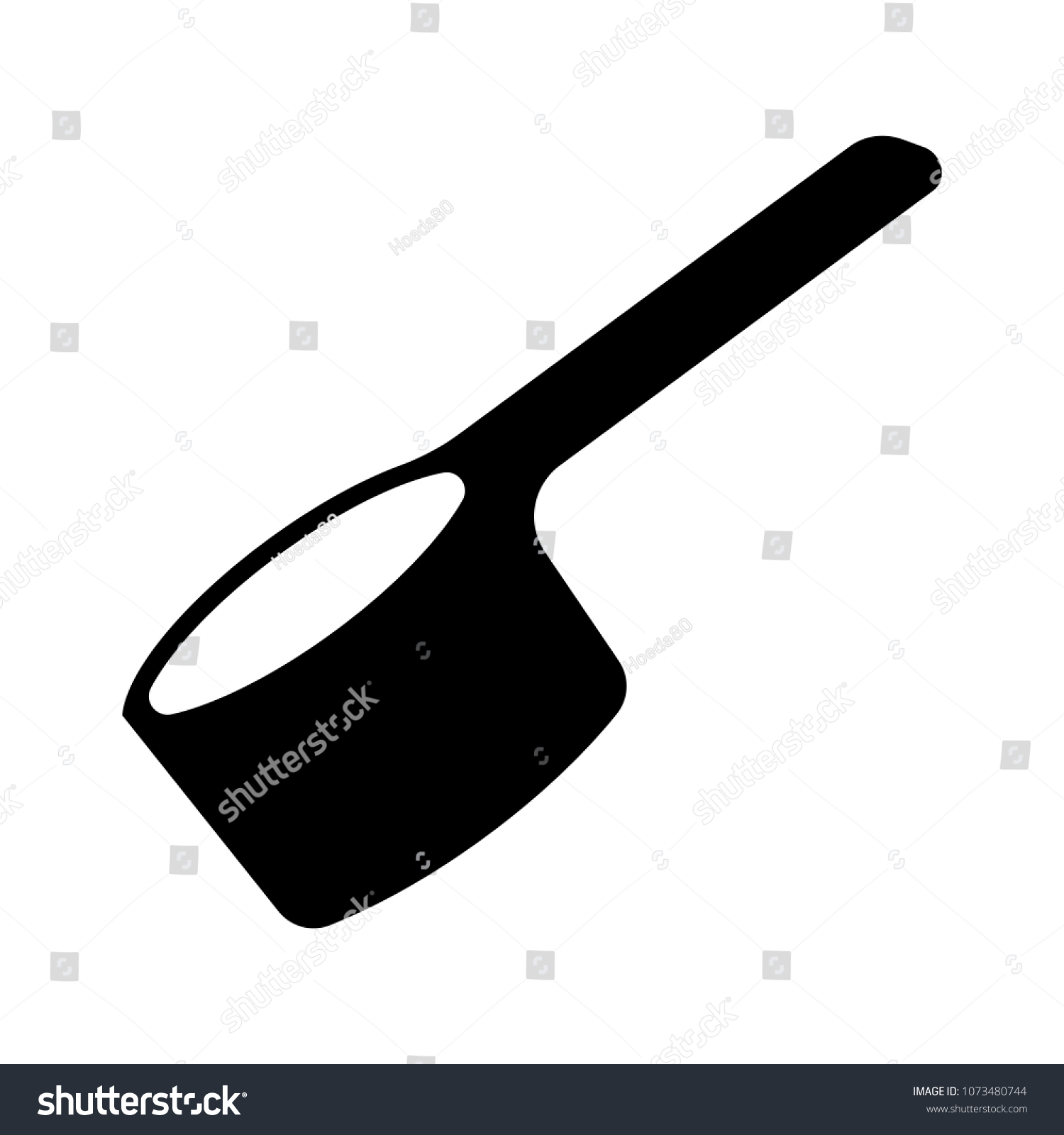 Water Dipper Icon Vector Stock Vector (Royalty Free) 1073480744