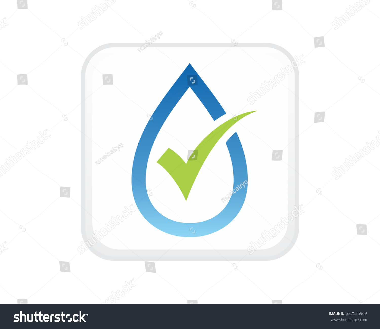 Water Droplets Checklist Icon Image Vector Stock Vector (Royalty Free ...
