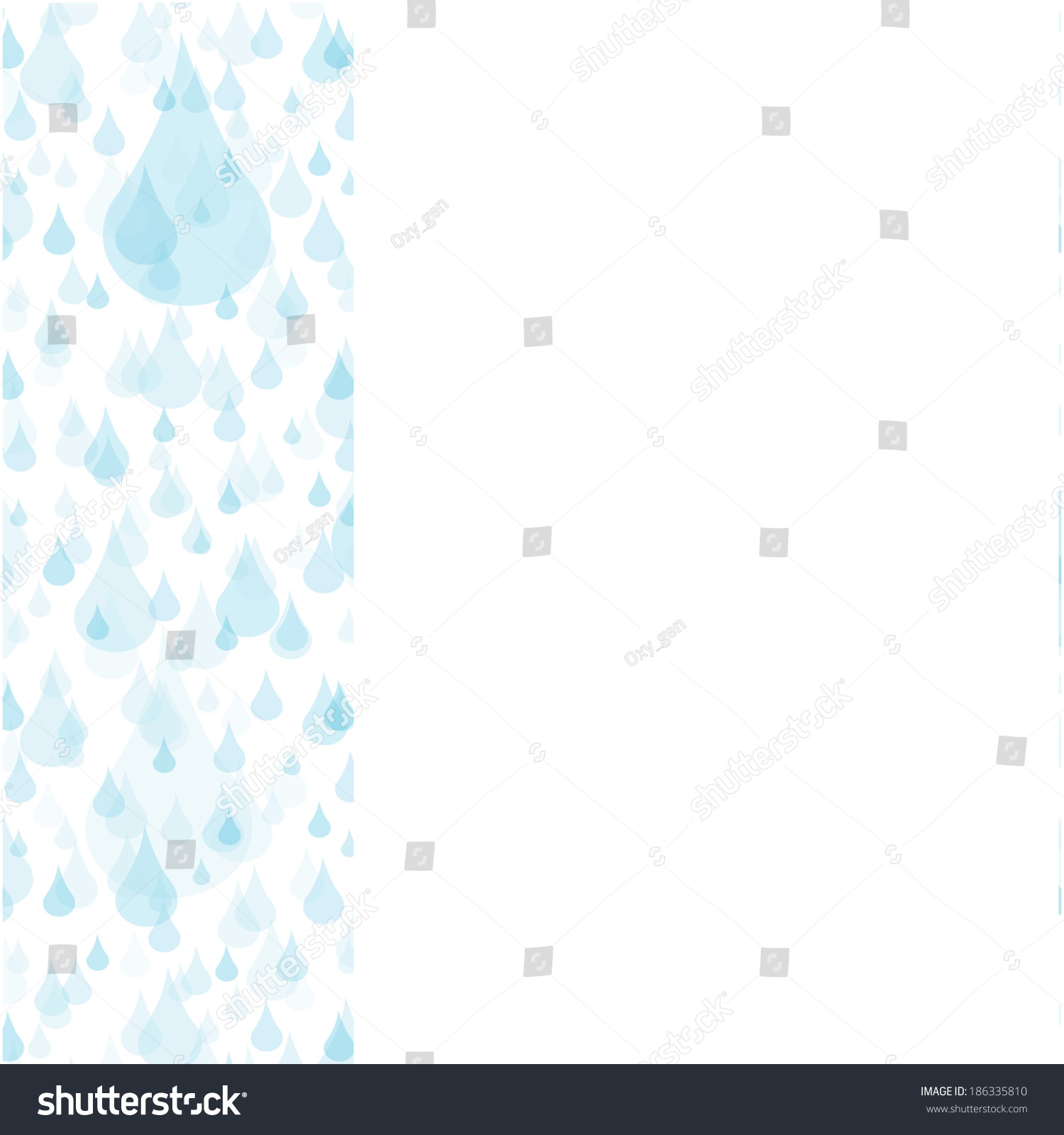 Water Drops Background Vector Illustration Stock Vector (Royalty Free ...