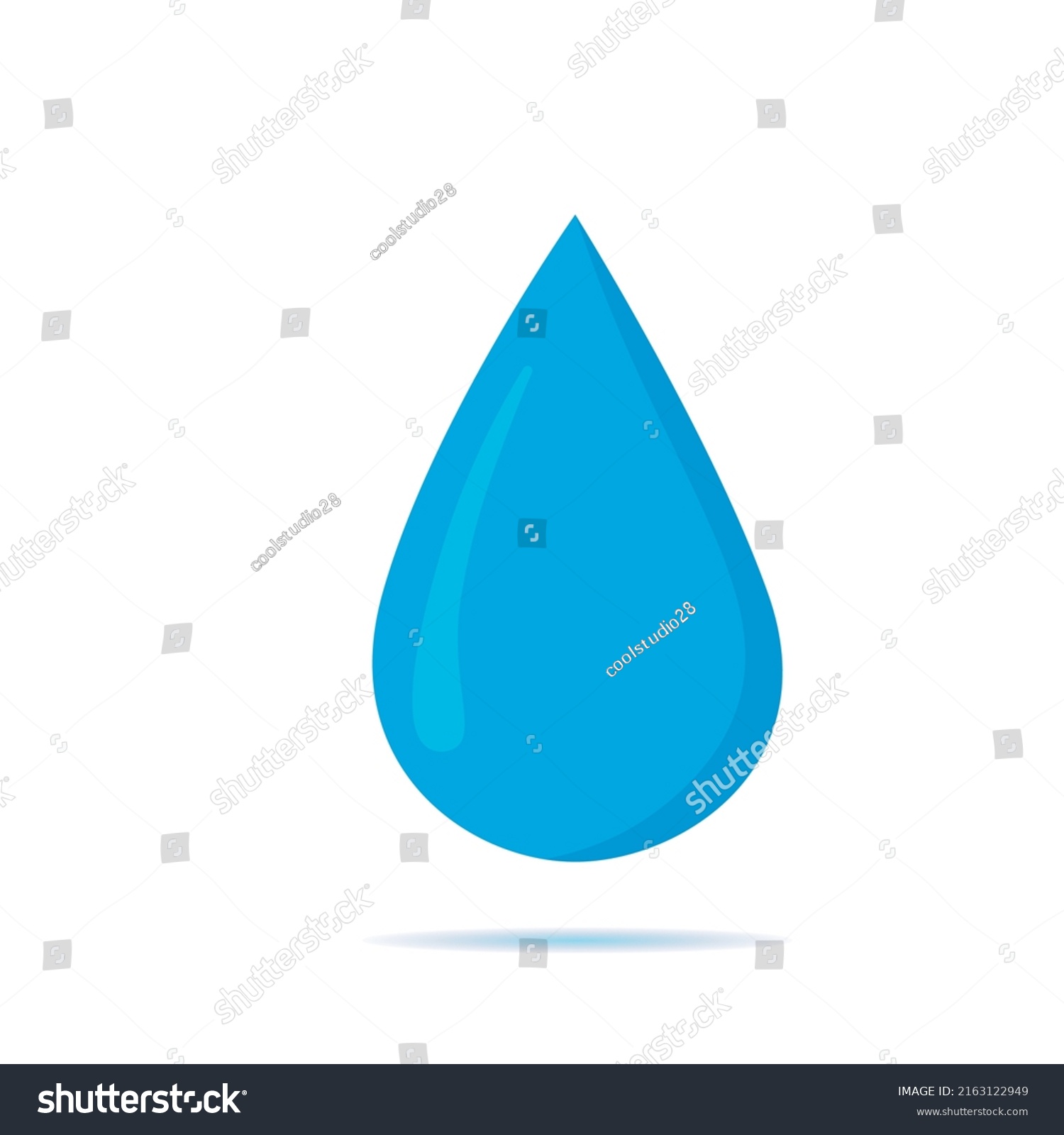 Water Element Liquid Vector Design Stock Vector (Royalty Free ...