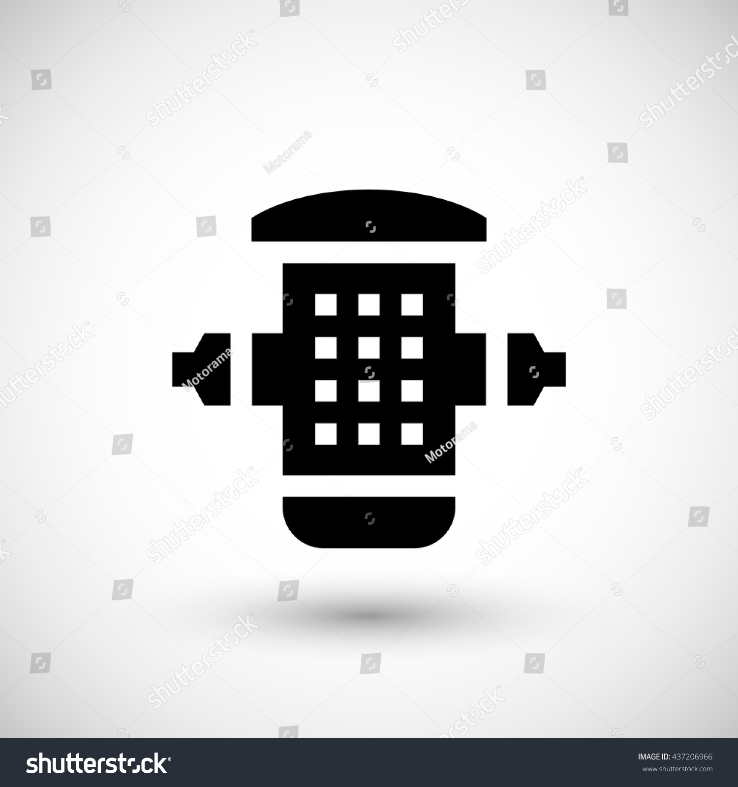 Water Filter Icon Stock Vector (Royalty Free) 437206966 | Shutterstock