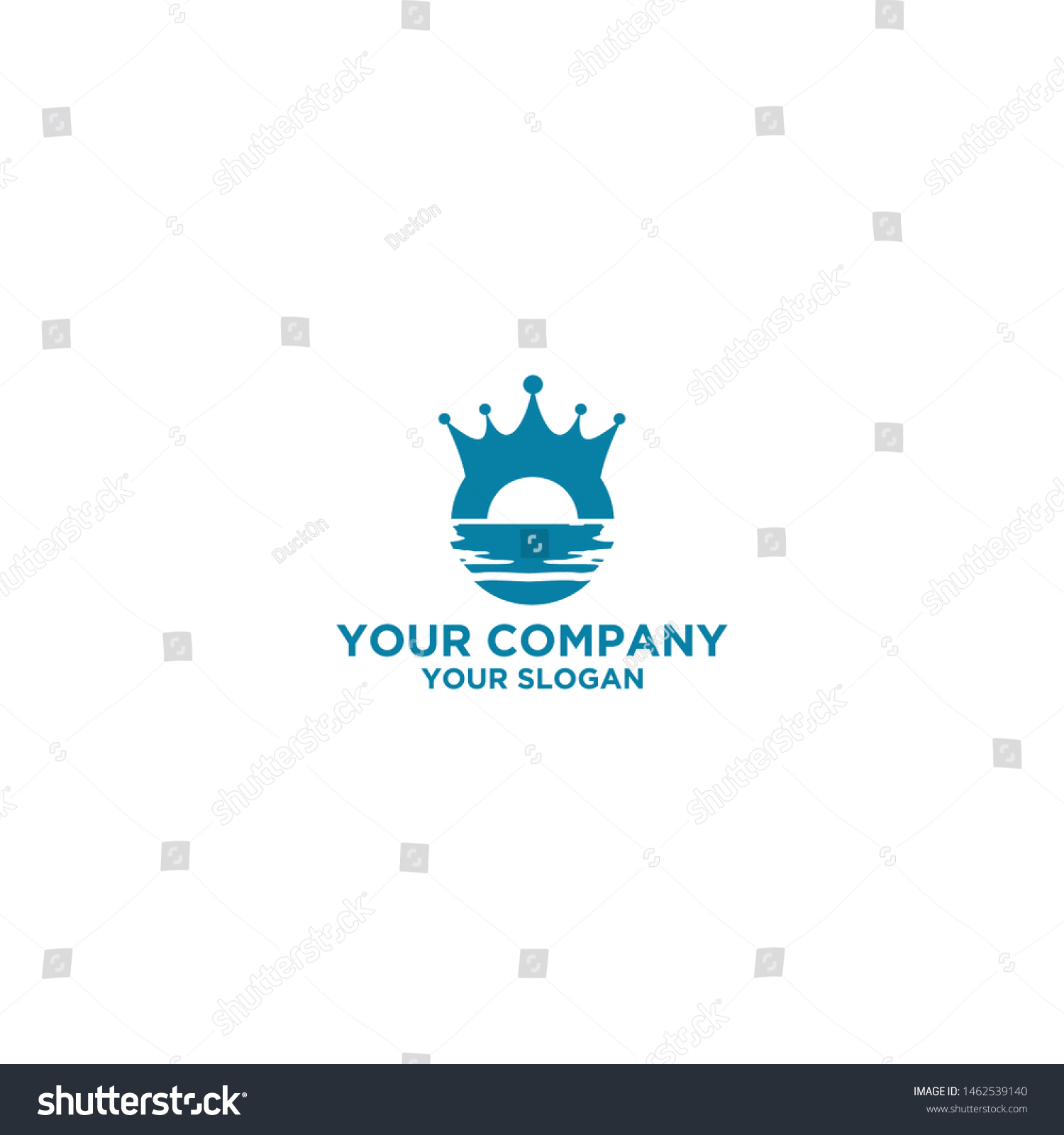 Water King Logo Design Vector: เวกเตอร์สต็อก (ปลอดค่าลิขสิทธิ์ ...