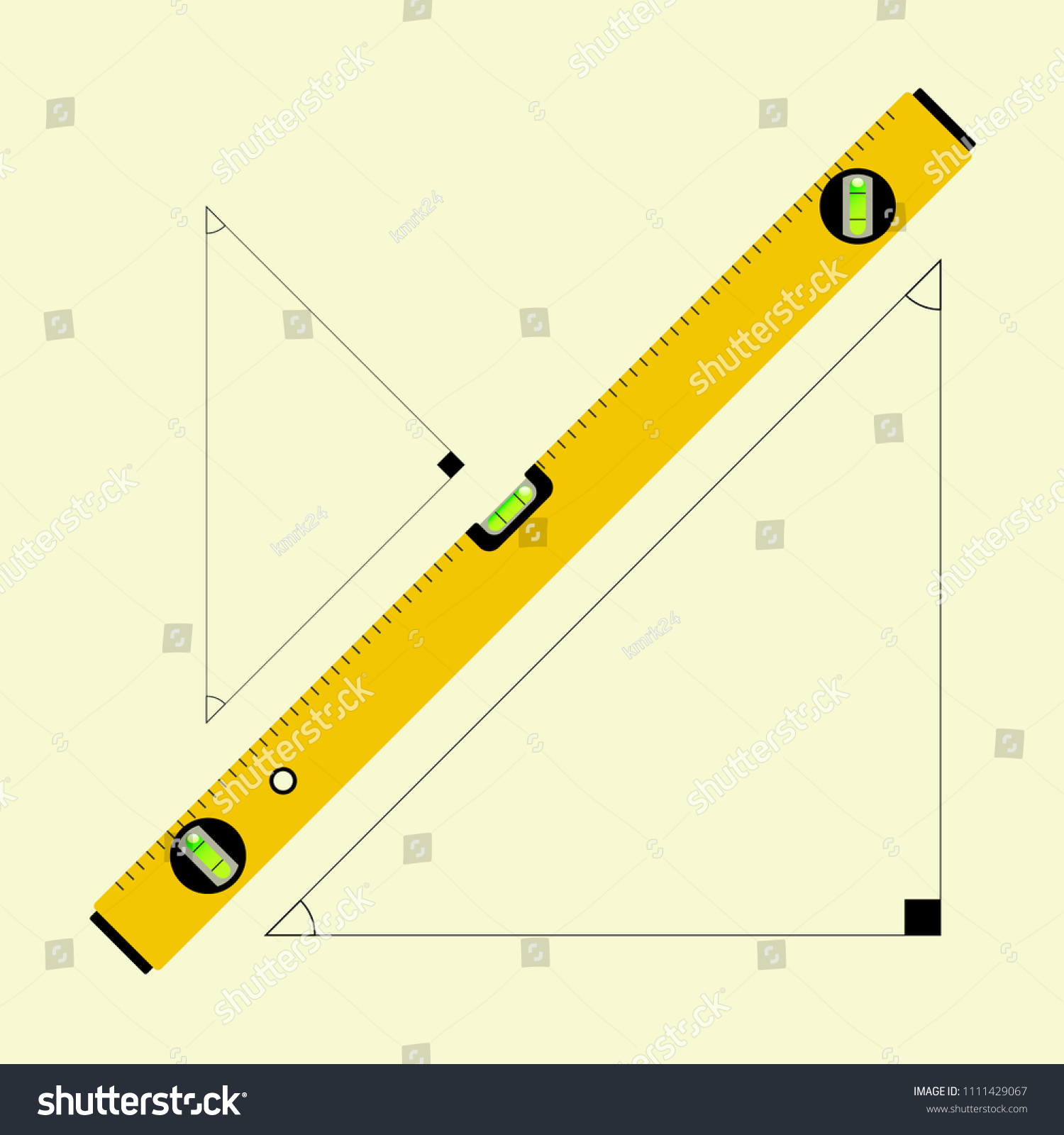 Water Levels Indicator Vector Illustration Isolated Stock Vector ...