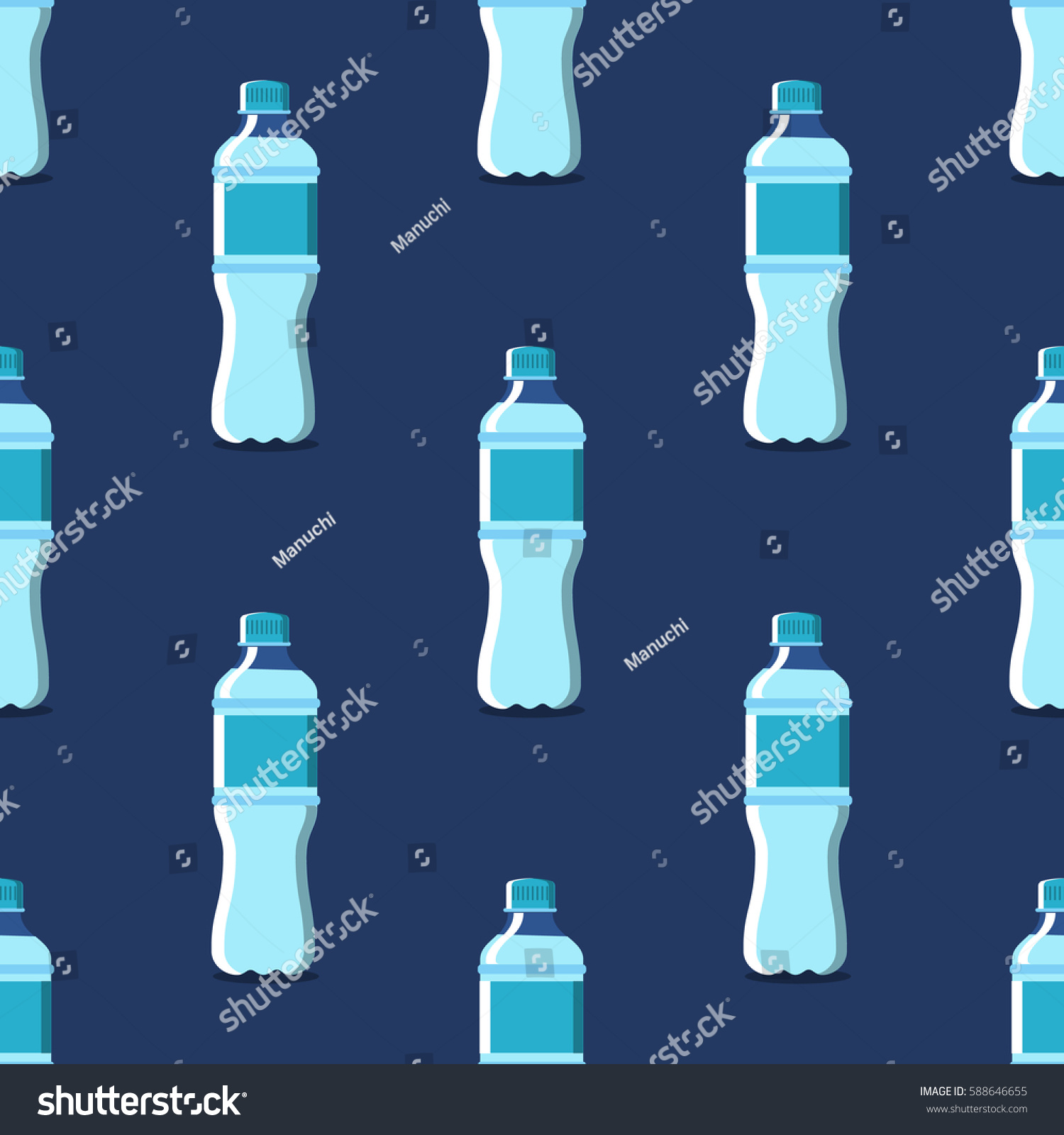 Water Pattern Vector Repeating Pattern Water Stock Vector (Royalty Free ...