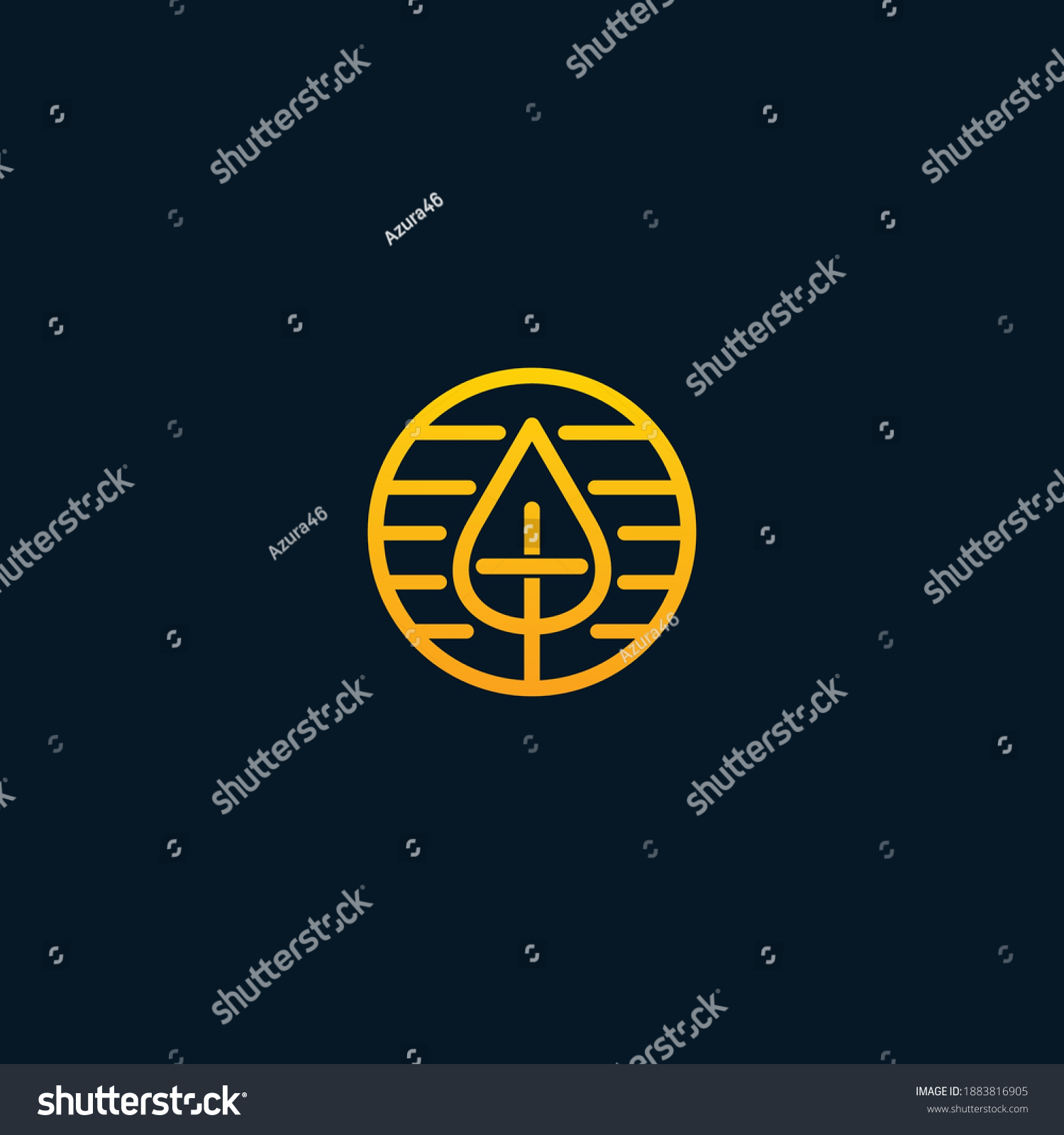 Water Plus Abstract Logo Design Vector Stock Vector (Royalty Free ...