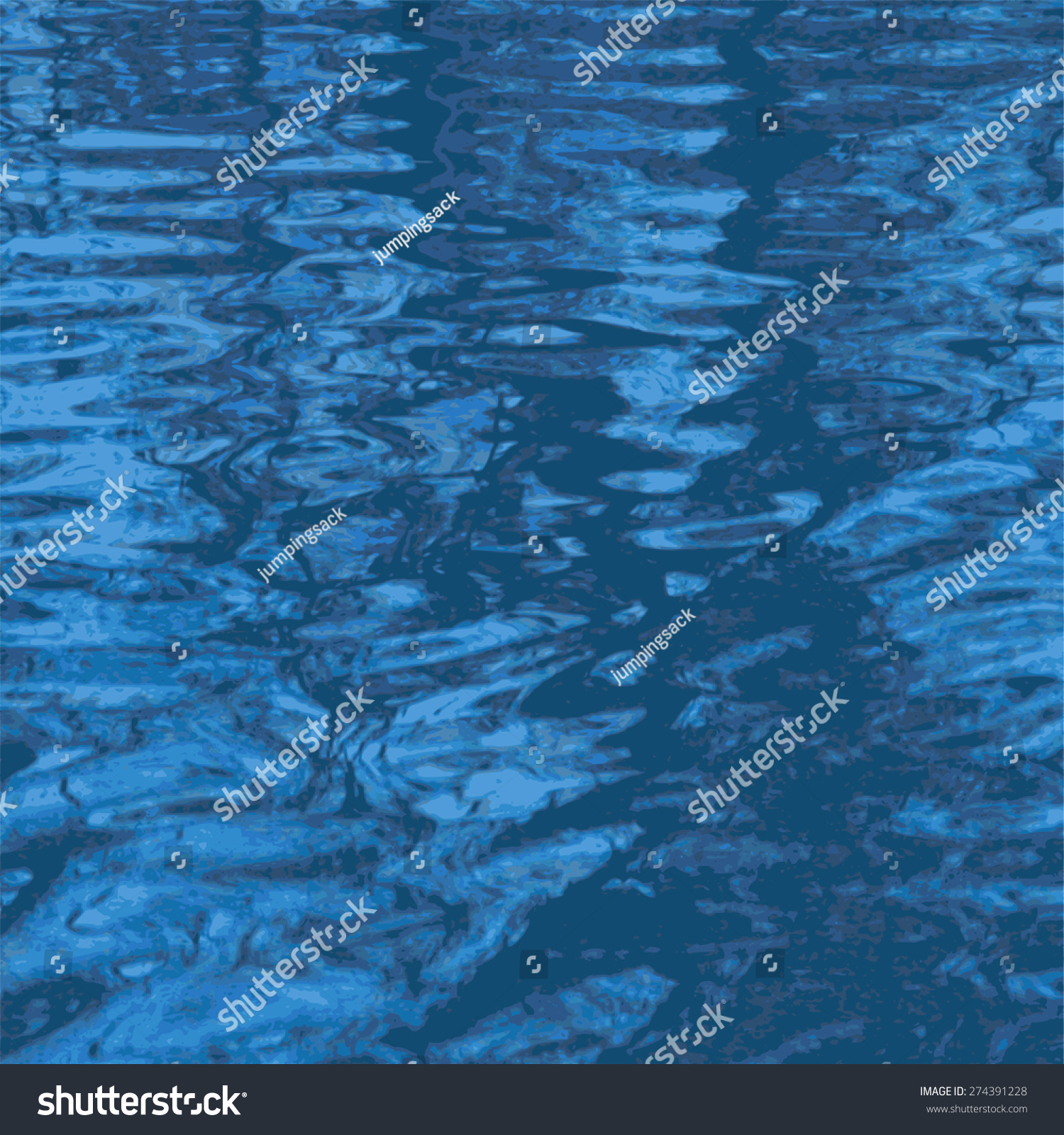 Water Reflections Abstract Multicoloured Background Vector Stock Vector ...