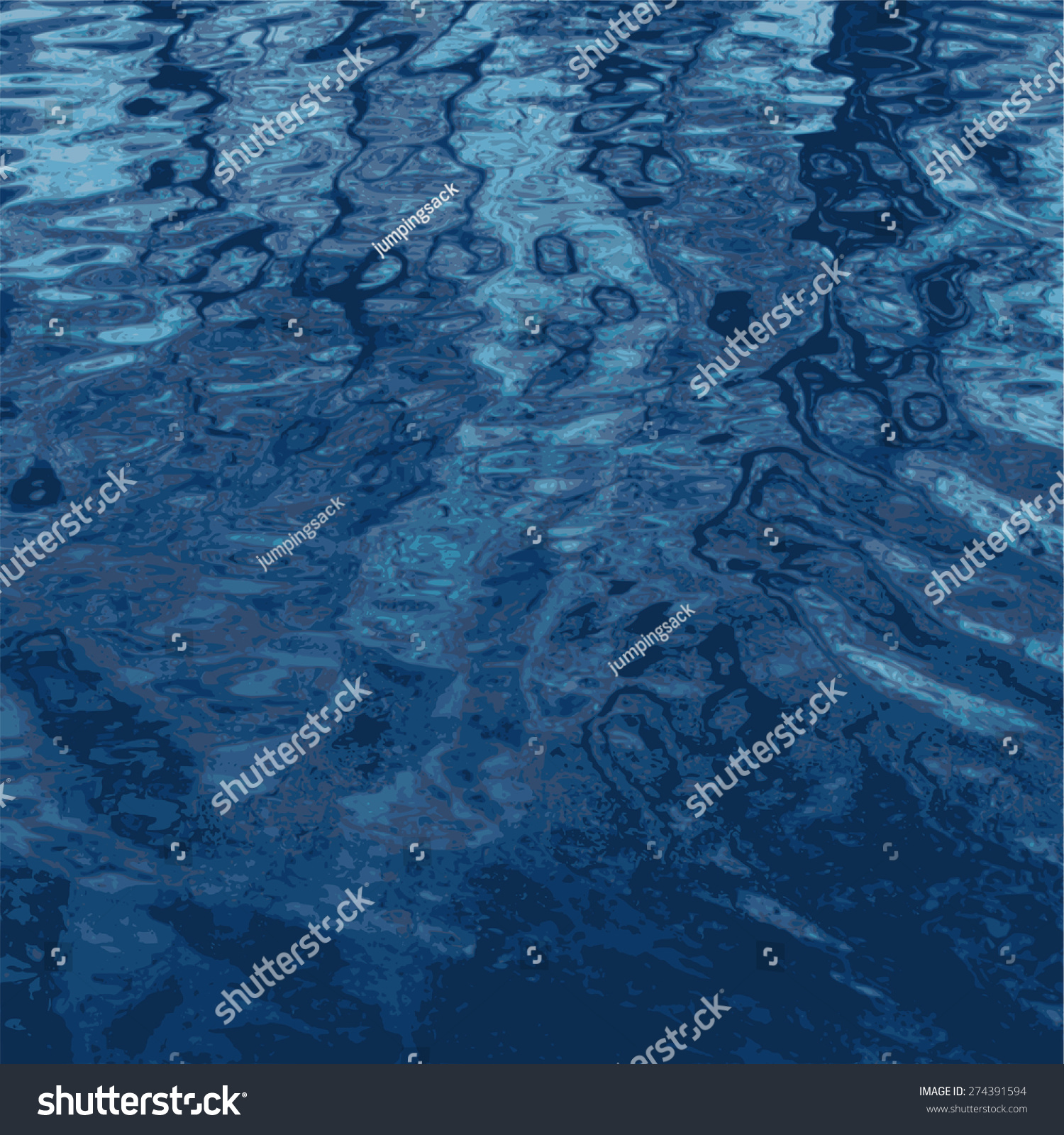 Water Reflections Abstract Multicoloured Background Vector Stock Vector ...
