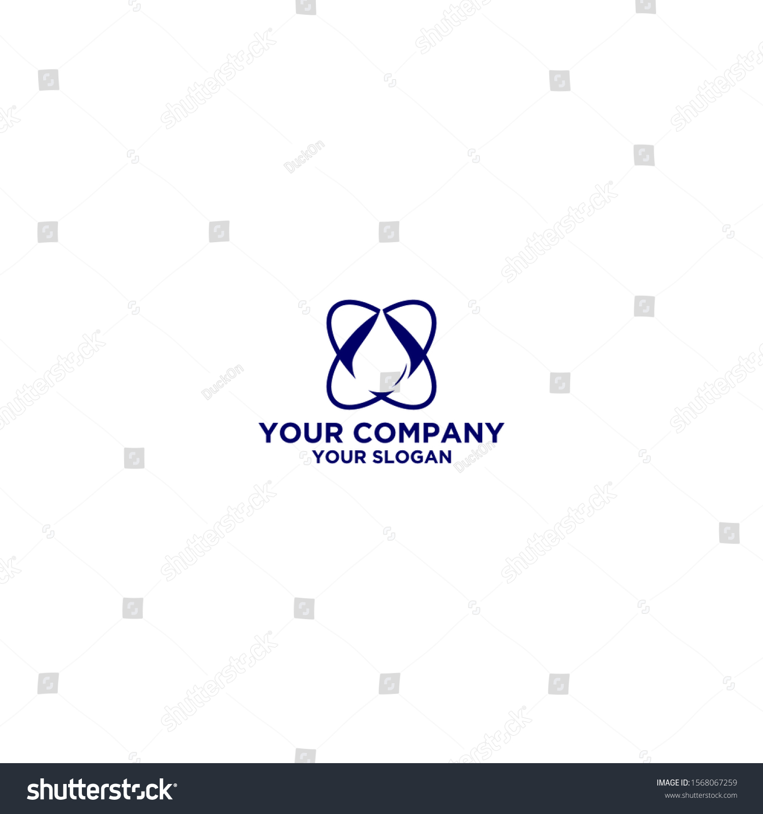 Water Science Logo Design Vector: เวกเตอร์สต็อก (ปลอดค่าลิขสิทธิ์ ...