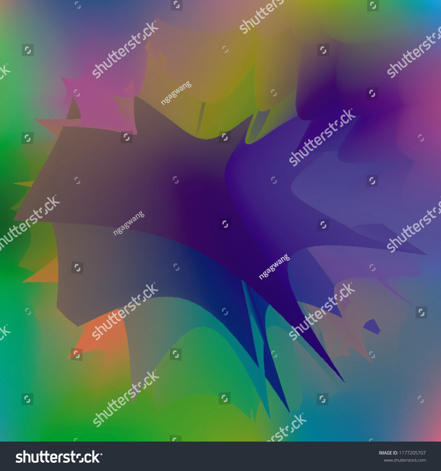 Water Splash Top View Vector Illustration 스톡 벡터(로열티 프리) 1177205707 ...