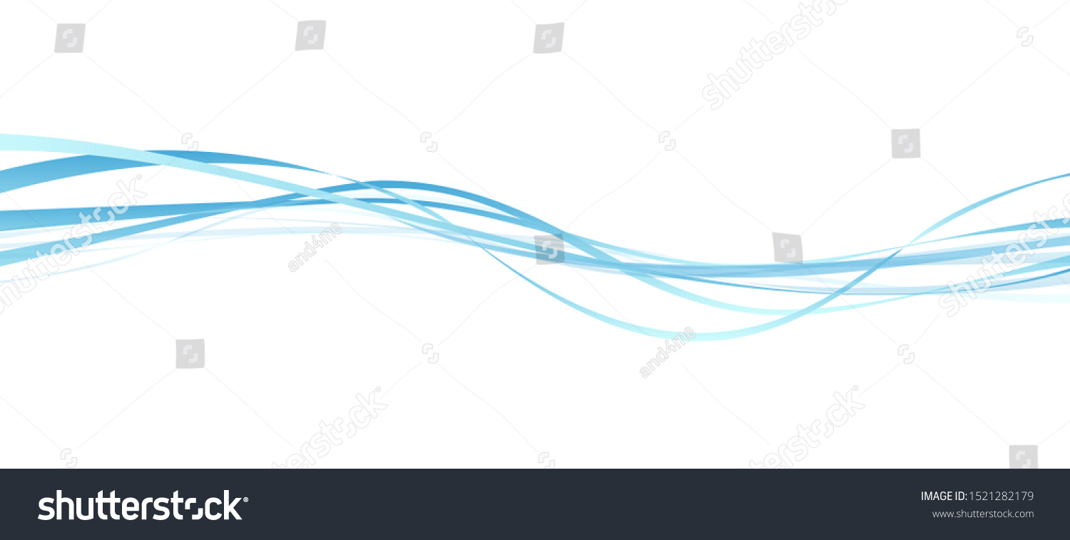 Water Surface Line Image Background White: vector de stock (libre de ...
