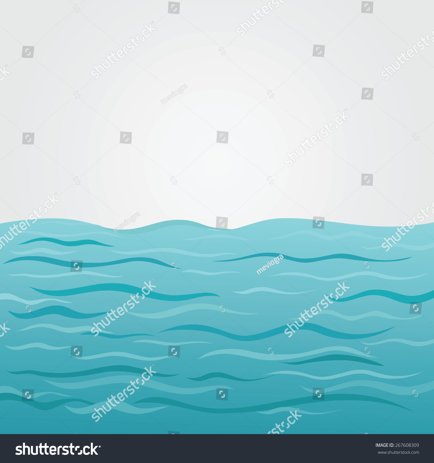 Water Vector Illustration Stock Vector (Royalty Free) 267608309