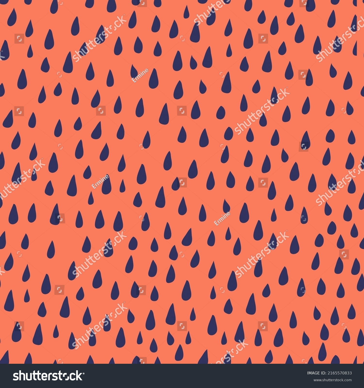 Watermelon Seeds Texture Seamless Pattern Vector Stock Vector (Royalty ...